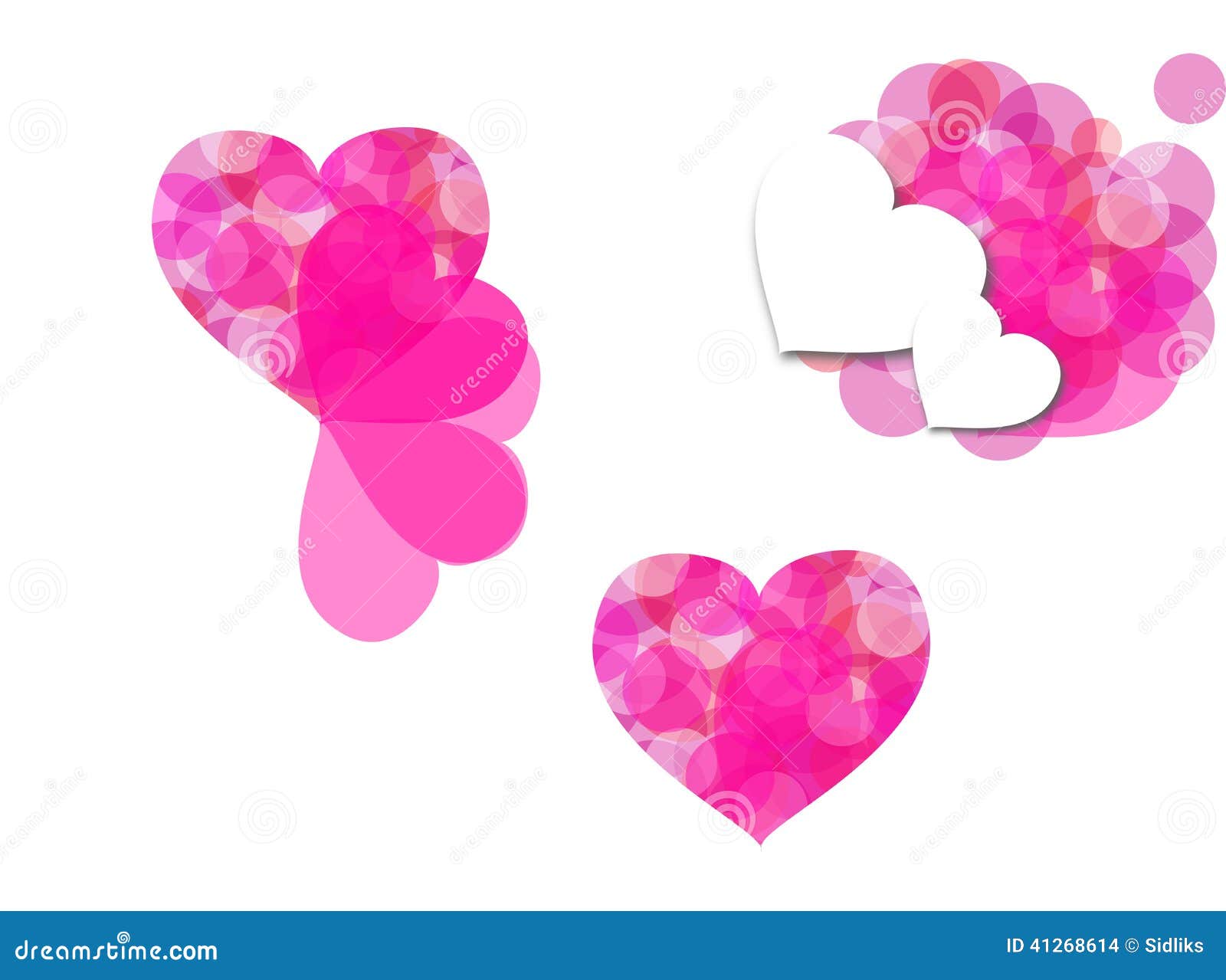 Pink elements stock illustration. Illustration of elegant - 41268614