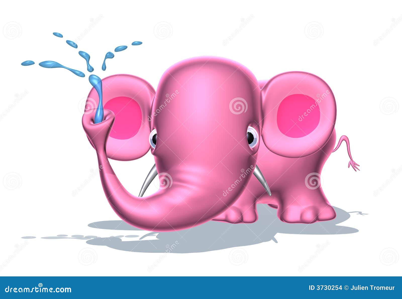 Pink elephant stock illustration. Illustration of alcohol - 3730254