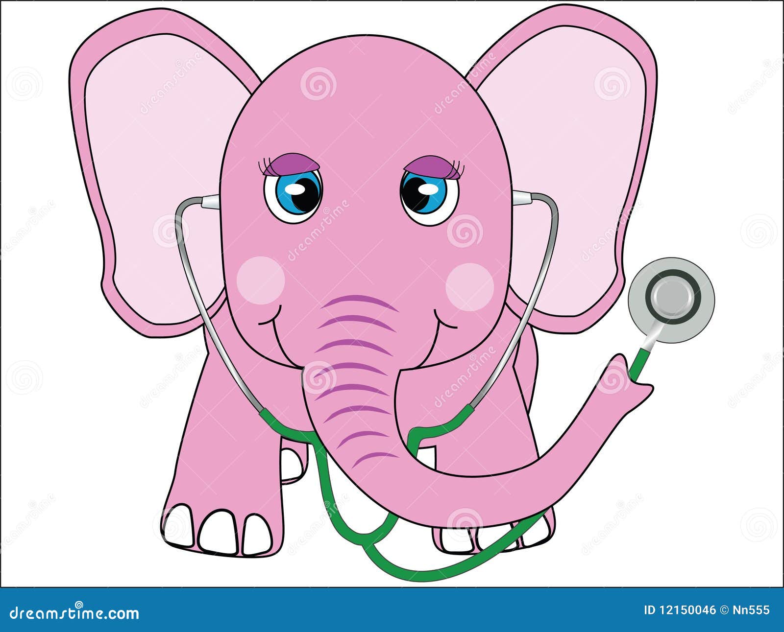 Doctor Pink Elephant Stock Illustrations – 4 Doctor Pink Elephant Stock ...