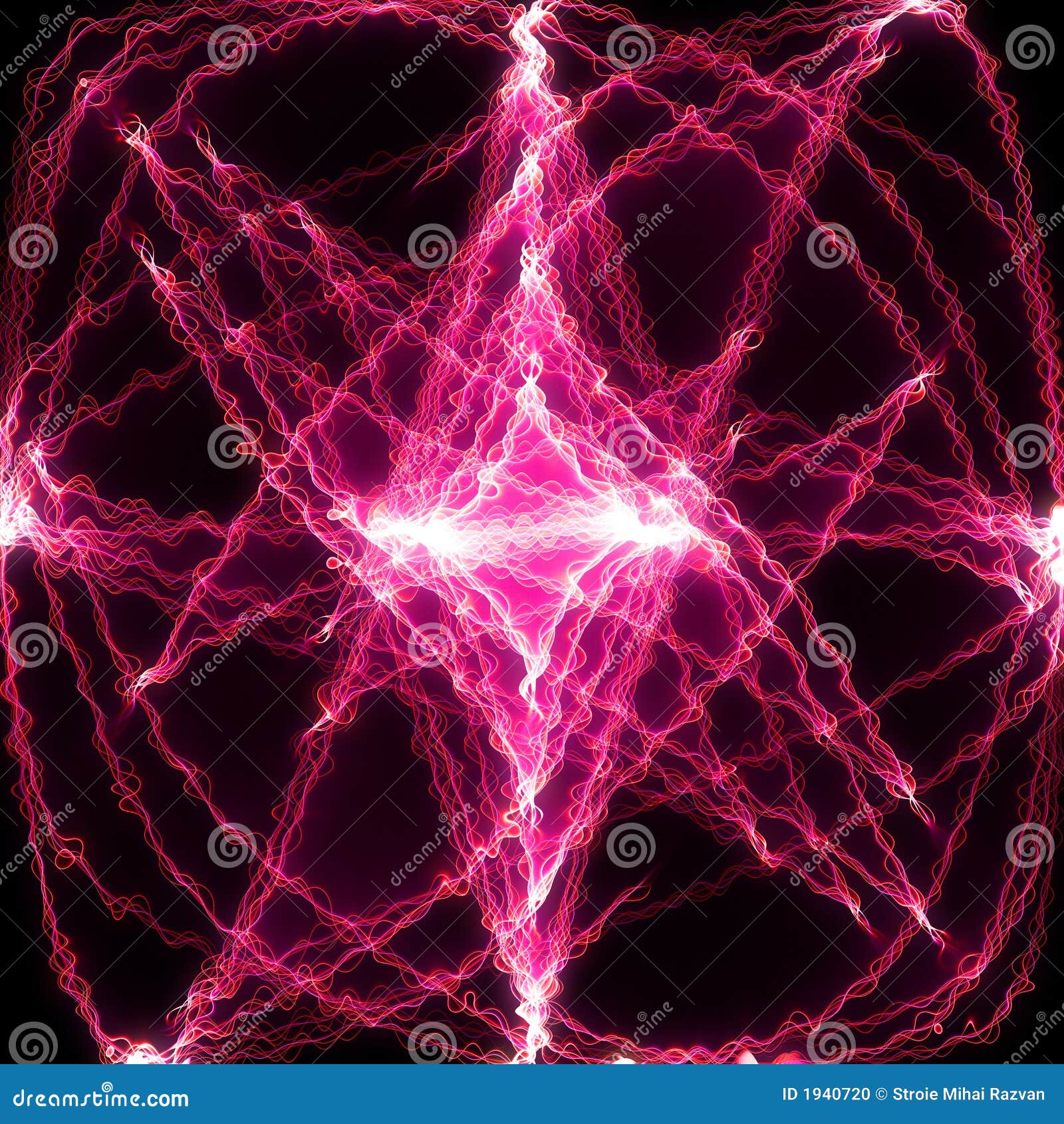 Pink Energy Abstract Power