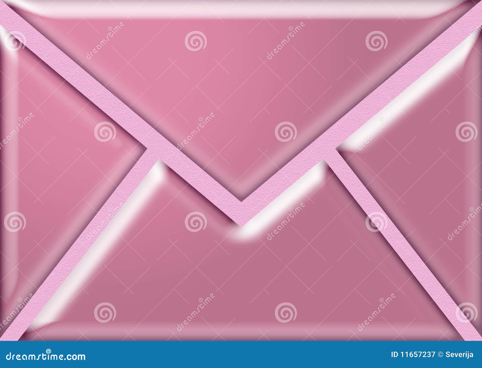 Pink envelope stock illustration. Illustration of background - 11657237