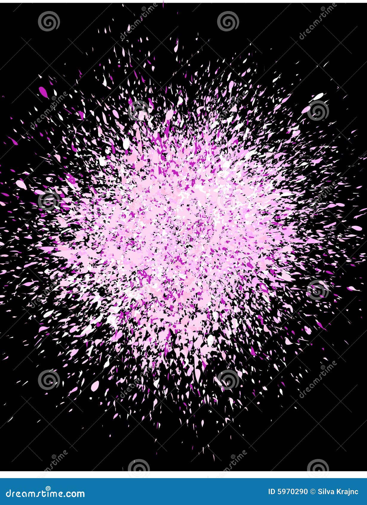 Pink Explosion stock vector. Illustration of designs, graphic - 5970290