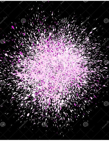 Pink Explosion stock vector. Illustration of designs, graphic - 5970290