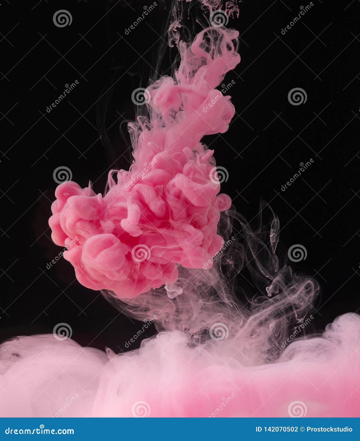 Pink explosion concept stock photo. Image of flow, splash - 142070502
