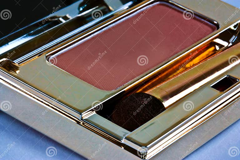 Eye shadow compact stock image. Image of powder, golden - 29508663