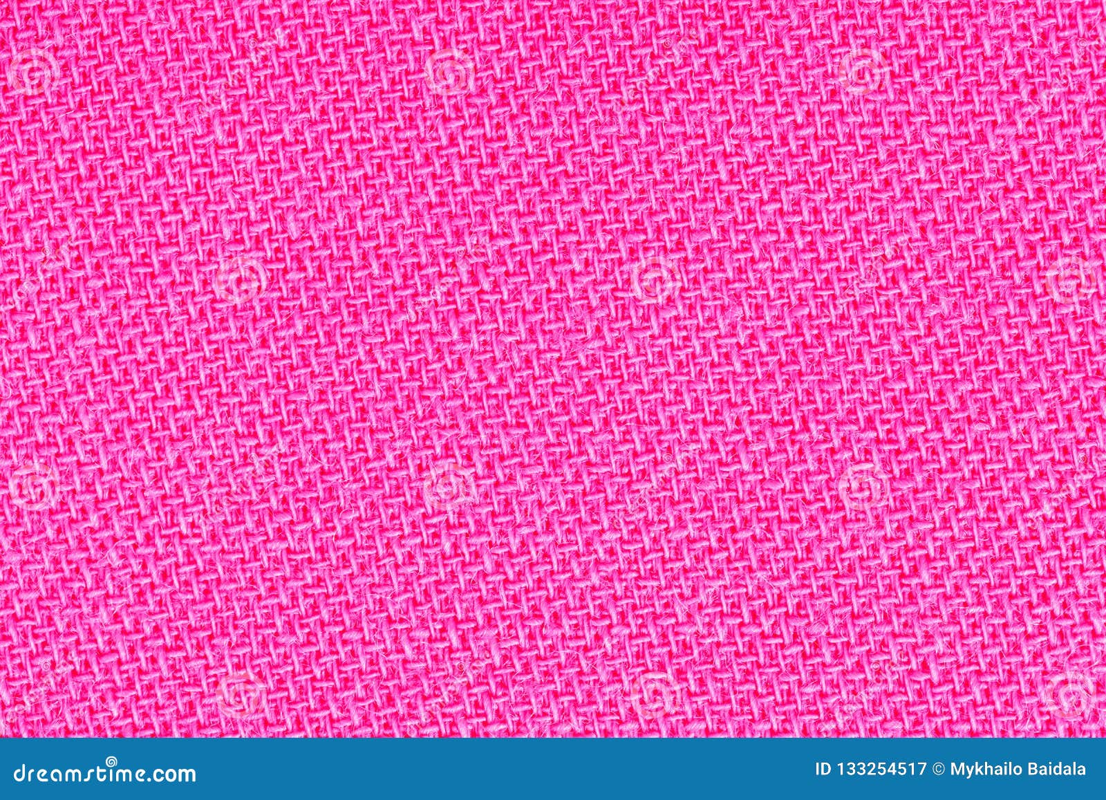 Pink Fabric Background Texture. Detail of Textile Material Close-up ...