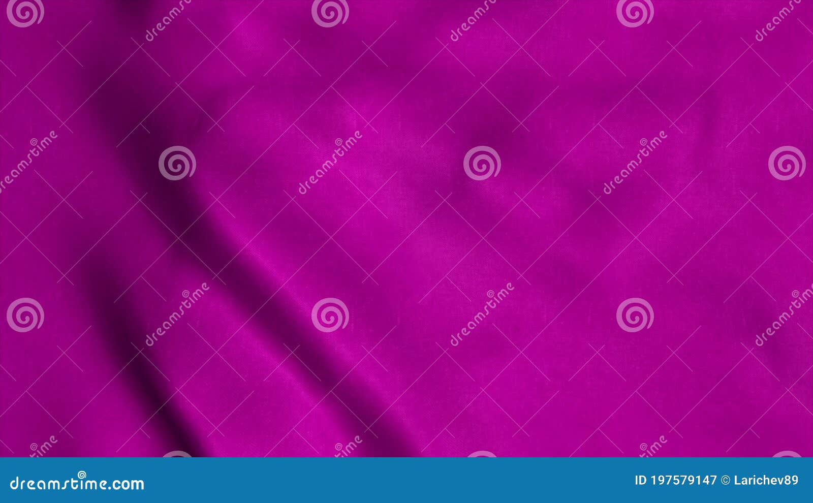 Pink Fabric Background Waving in the Wind. 3d Illustration Stock ...
