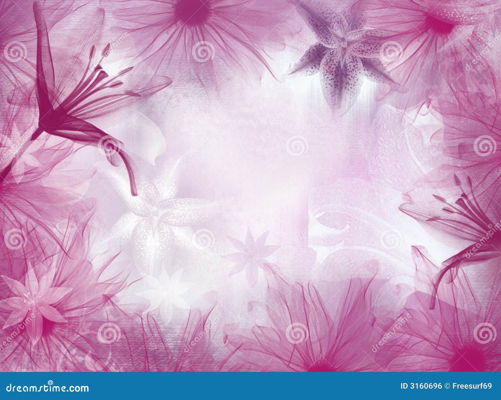 Pink fantasy stock illustration. Illustration of artistic - 3160696