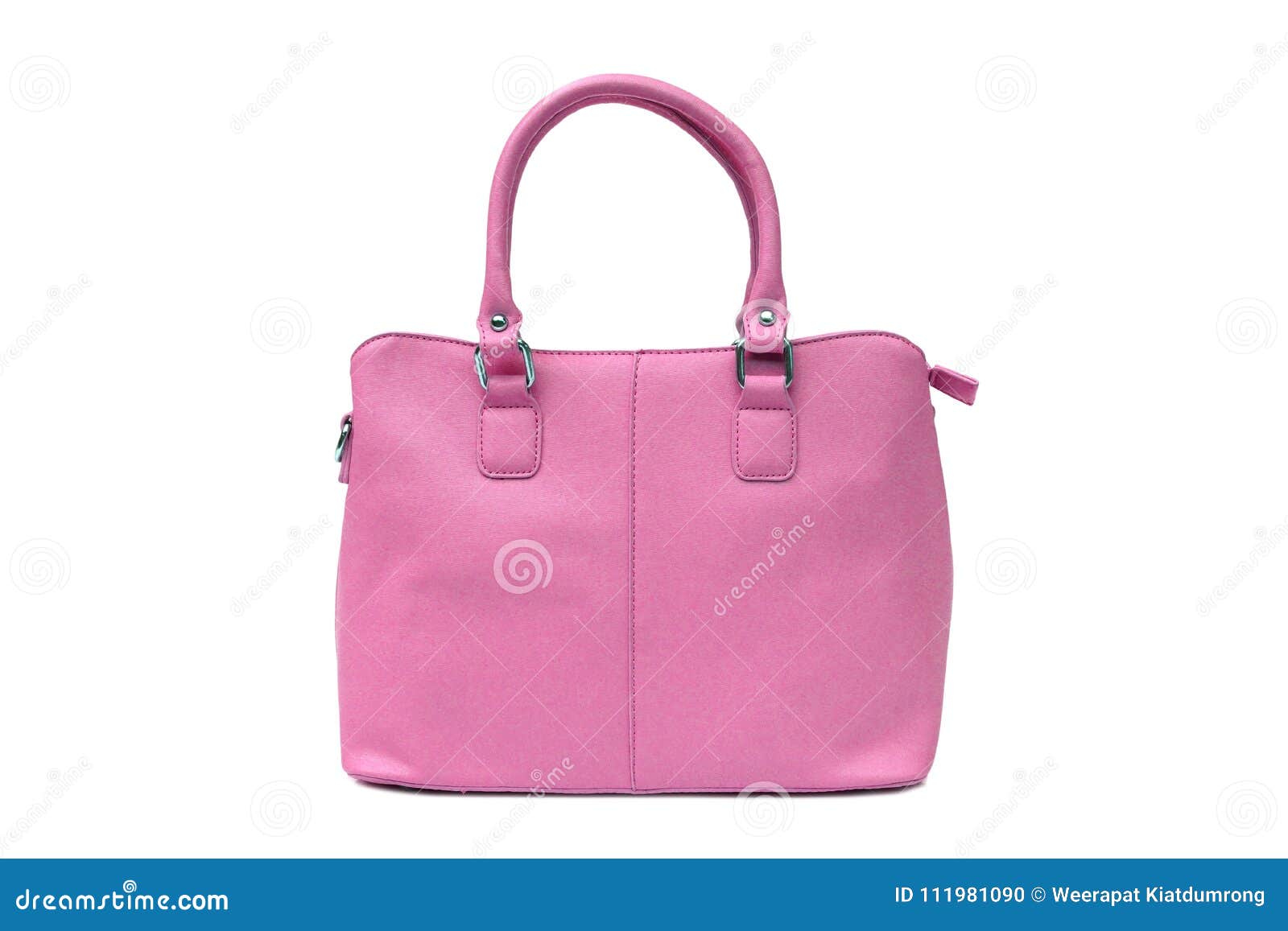 Pink female handbag stock photo. Image of accessory - 111981090