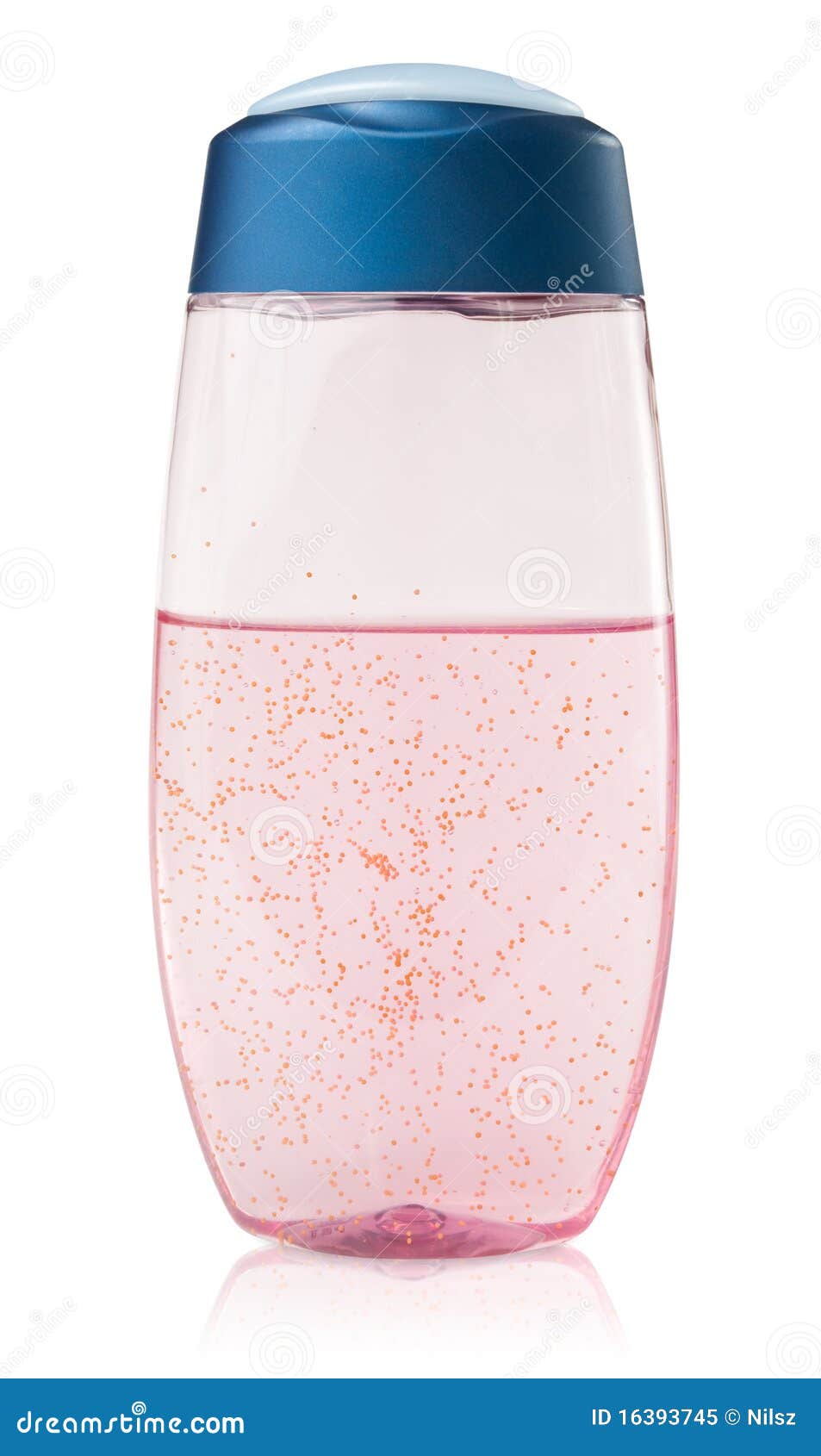 Pink Female Sparkle Shampoo Bottle Stock Image - Image of cosmetics ...