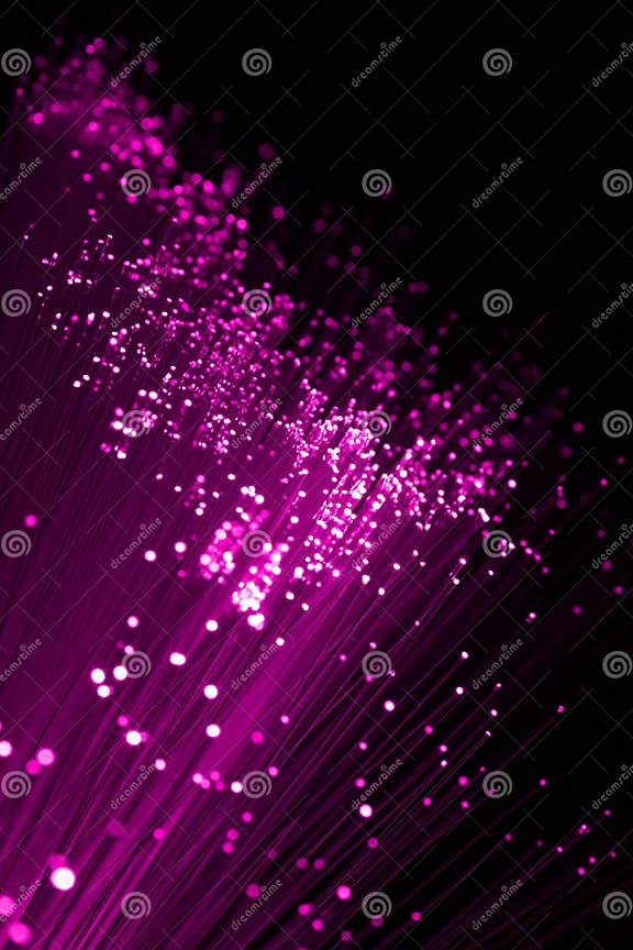 Pink Fiber stock photo. Image of cable, information, transatlantic ...