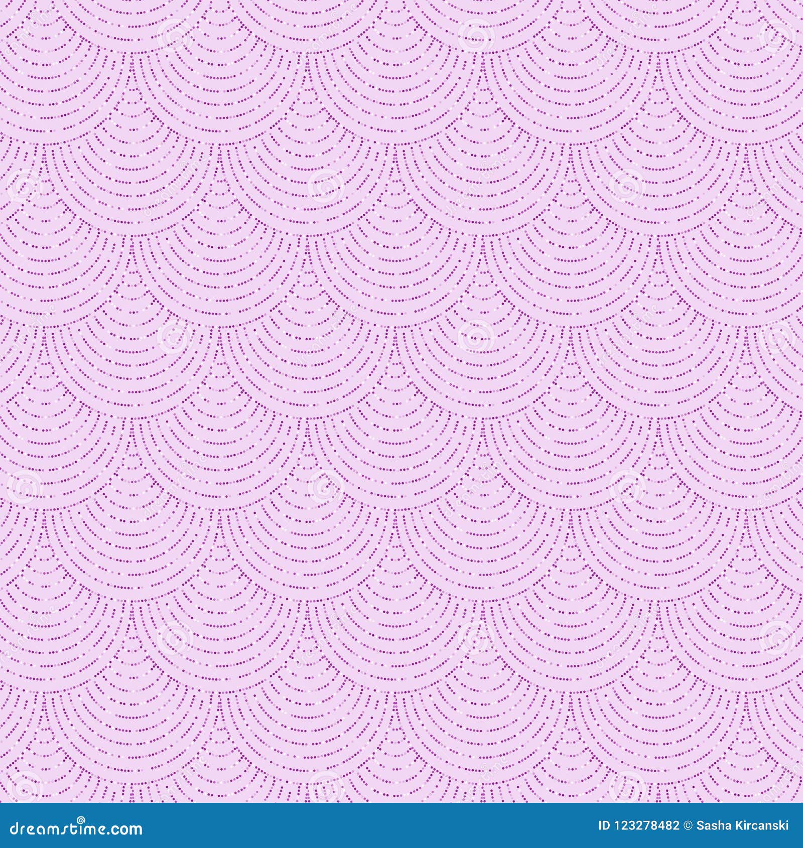 Pink Fish Scale Geometrical Vector Pattern Stock Vector - Illustration ...
