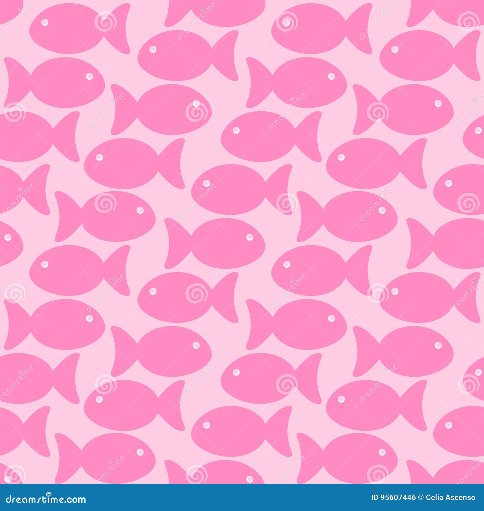Pink Fish Scale Seamless Pattern. Square Fishscale Swatch Texture Or ...