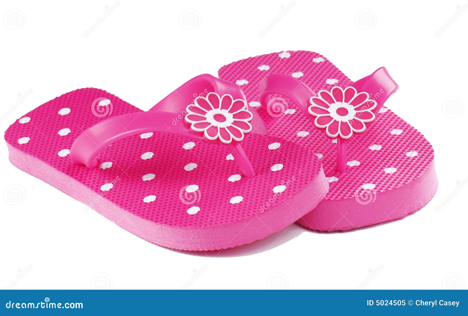 Pink Flip-flop Royalty-Free Stock Image | CartoonDealer.com #18679792