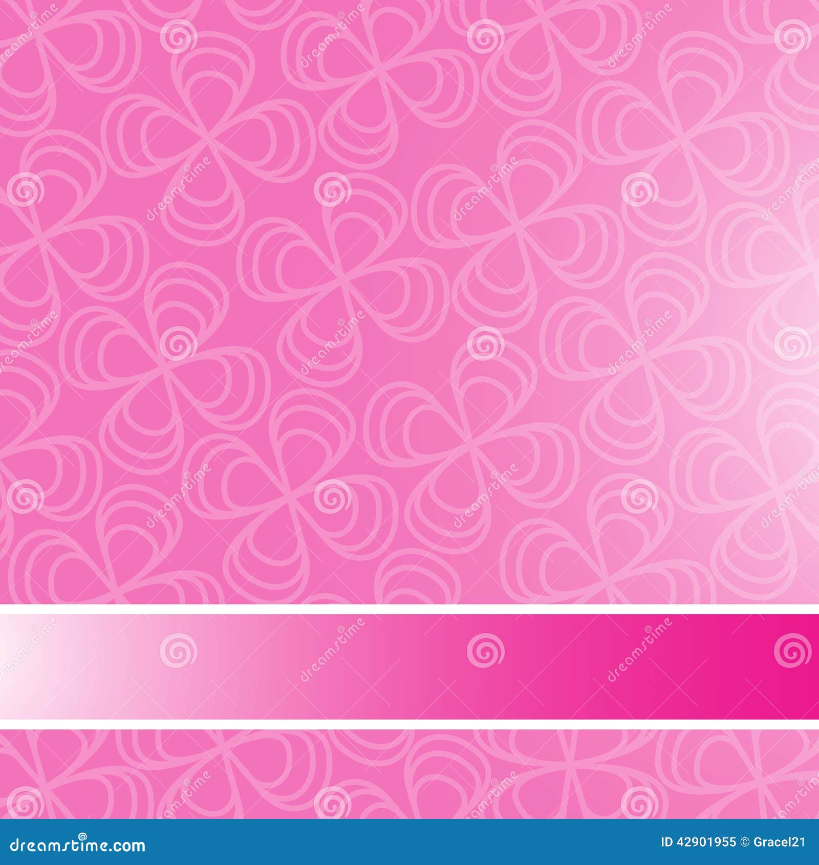 Pink floral background stock vector. Illustration of blossom - 42901955