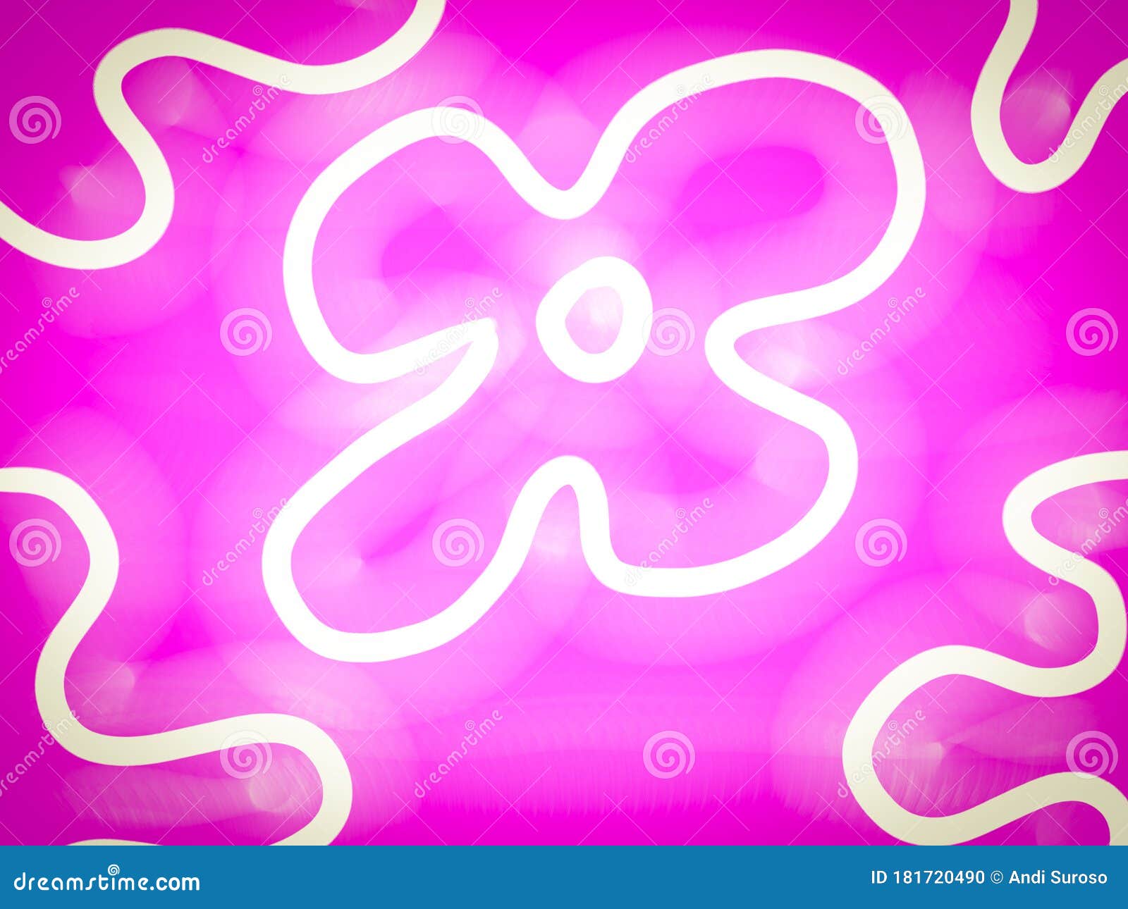 Pink Floral Pattern for Background Stock Illustration - Illustration of ...