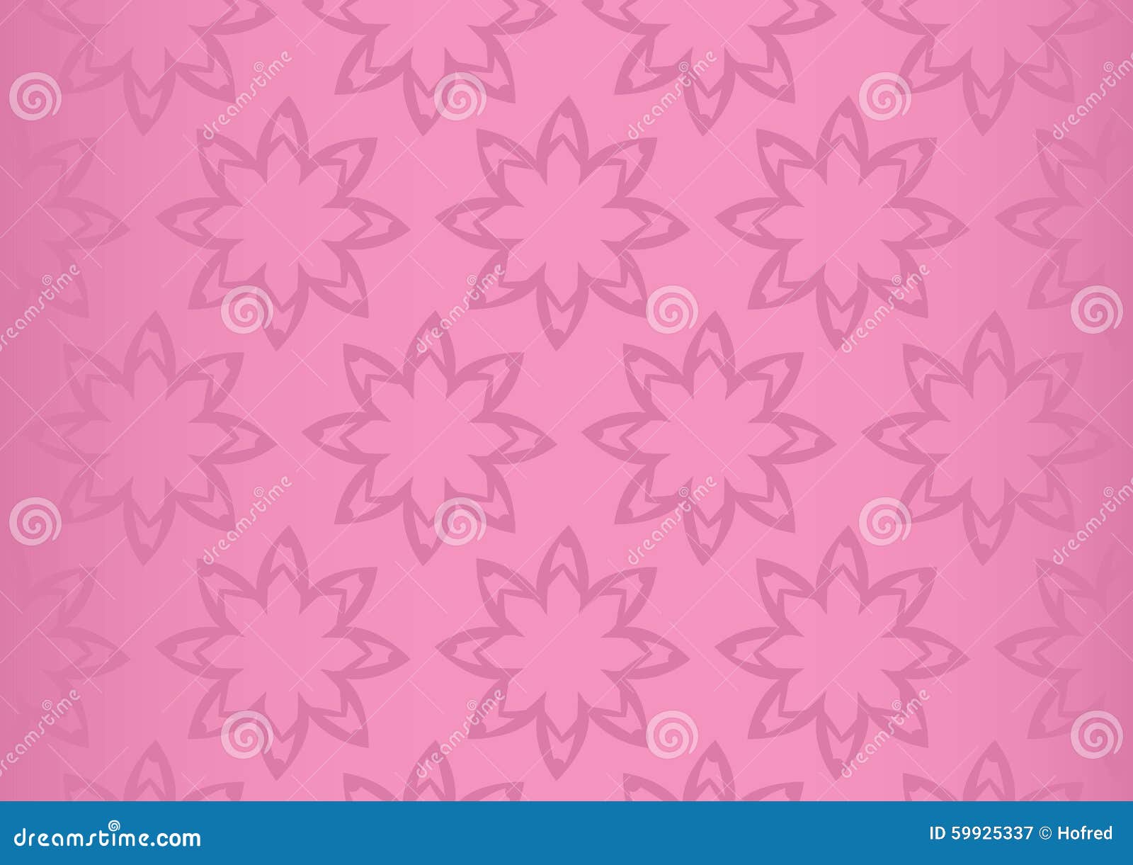 Pink Floral Repeat Pattern Seamless Vector Background Design Stock ...