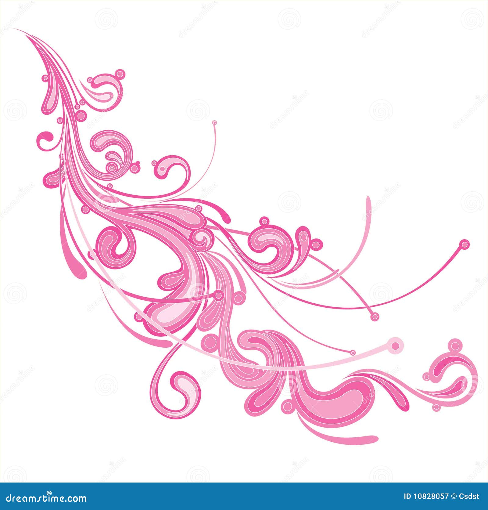 Pink Free Downloadable Flourishes