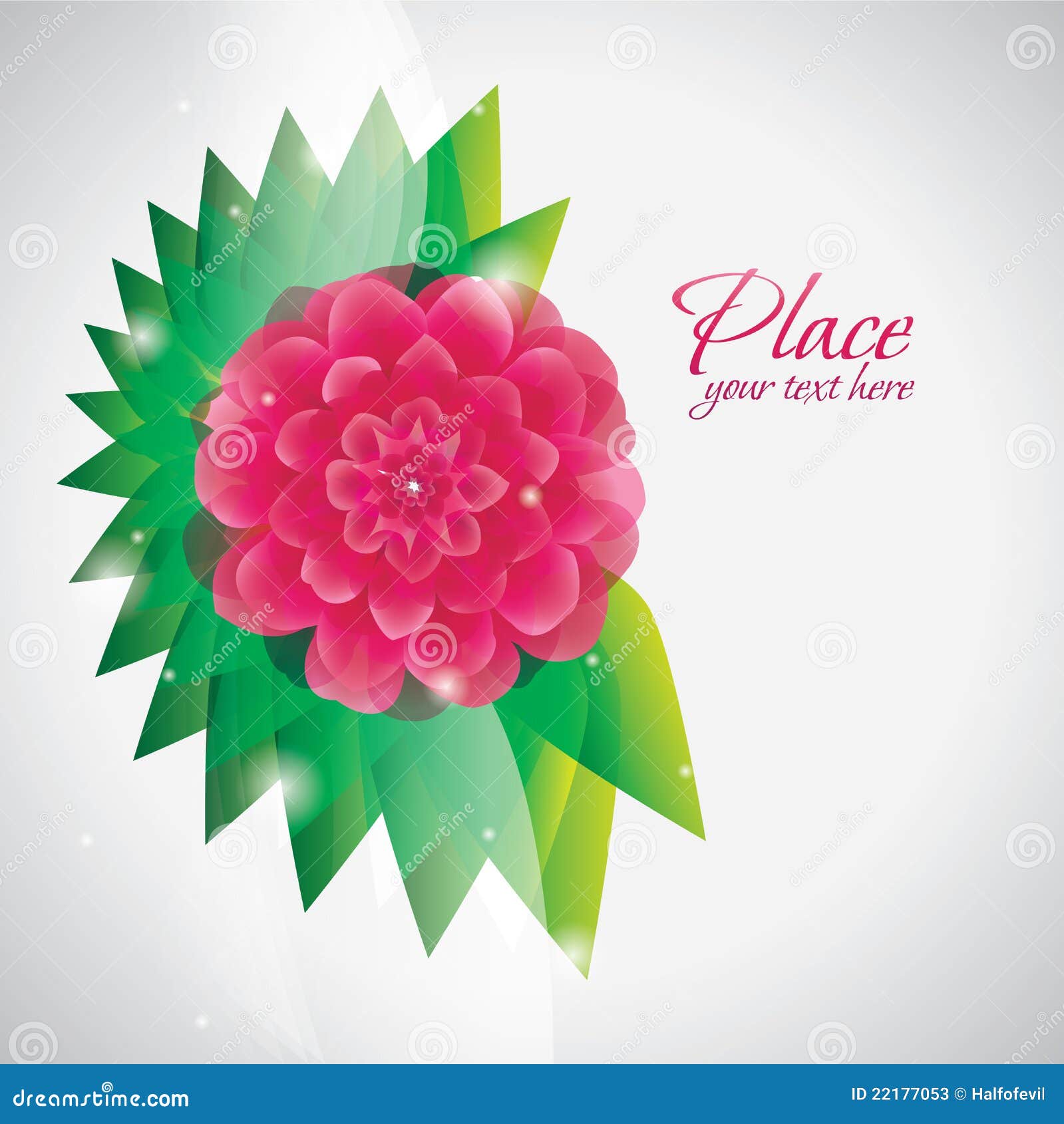 Pink Flower Abstract Background Stock Vector - Illustration of color ...