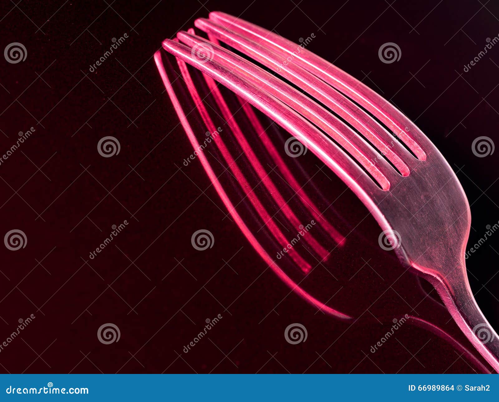 Pink Fork And Knife Royalty-Free Stock Photography | CartoonDealer.com ...