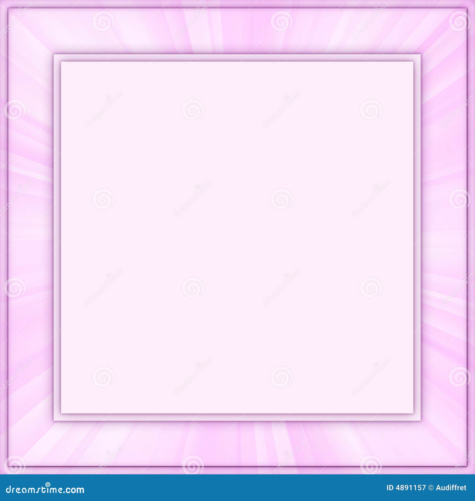 Pink frame stock illustration. Illustration of white, frame - 4891157