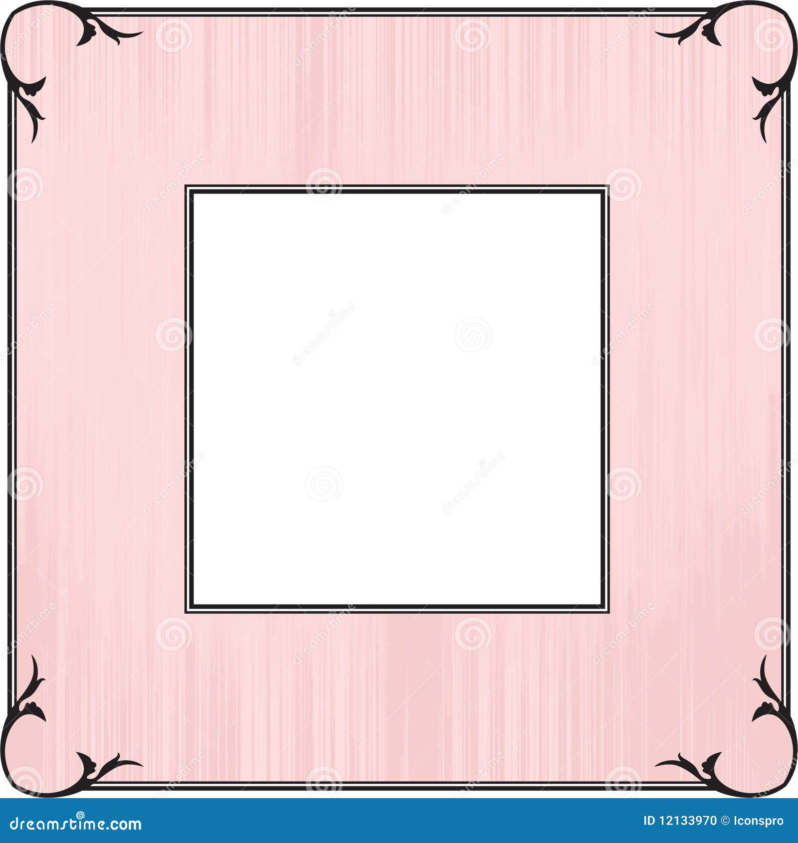 Pink Frame design stock vector. Illustration of texture - 12133970