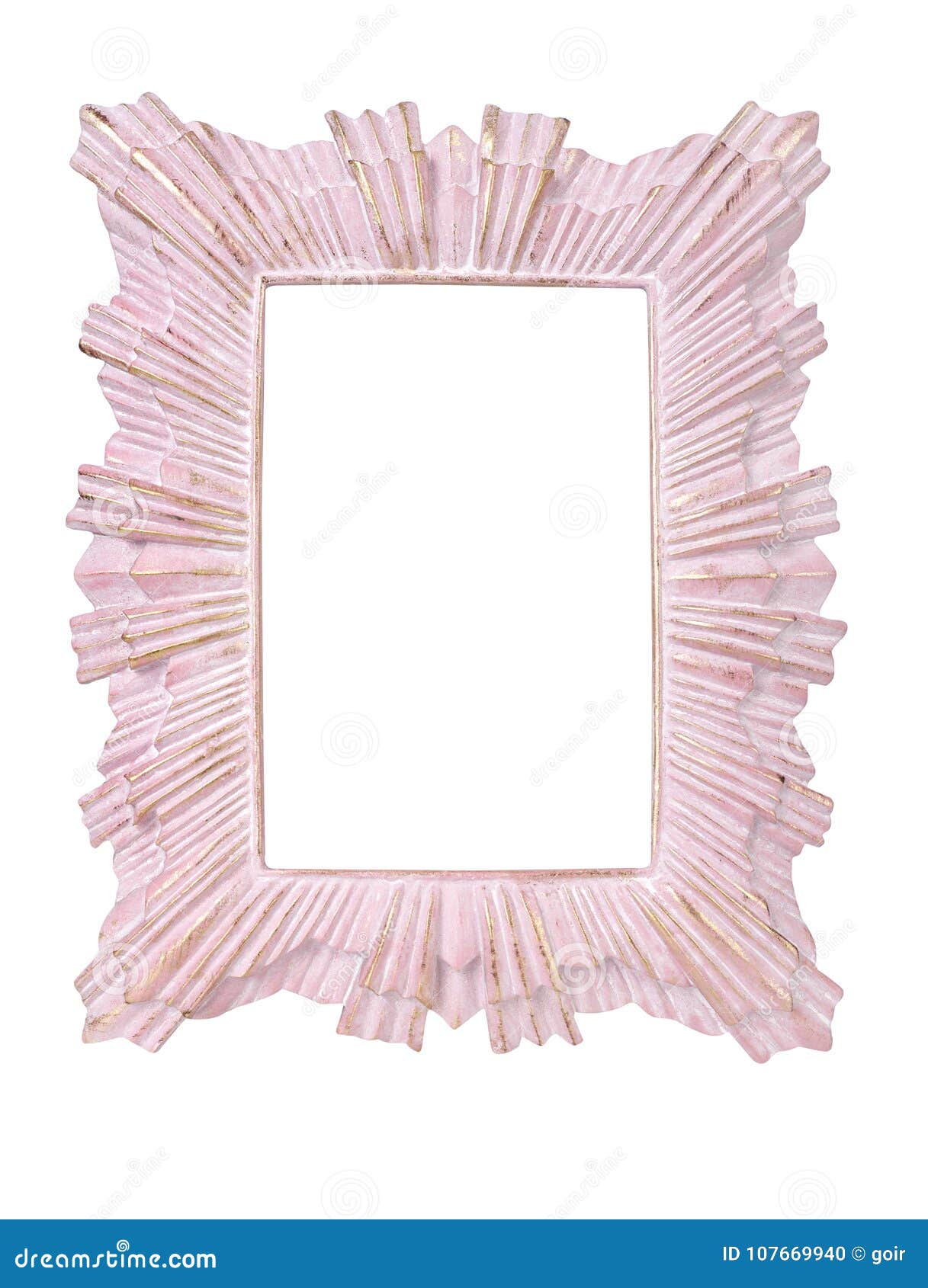 Pink Frame On A Shiny Glitter Background. Royalty-Free Stock ...