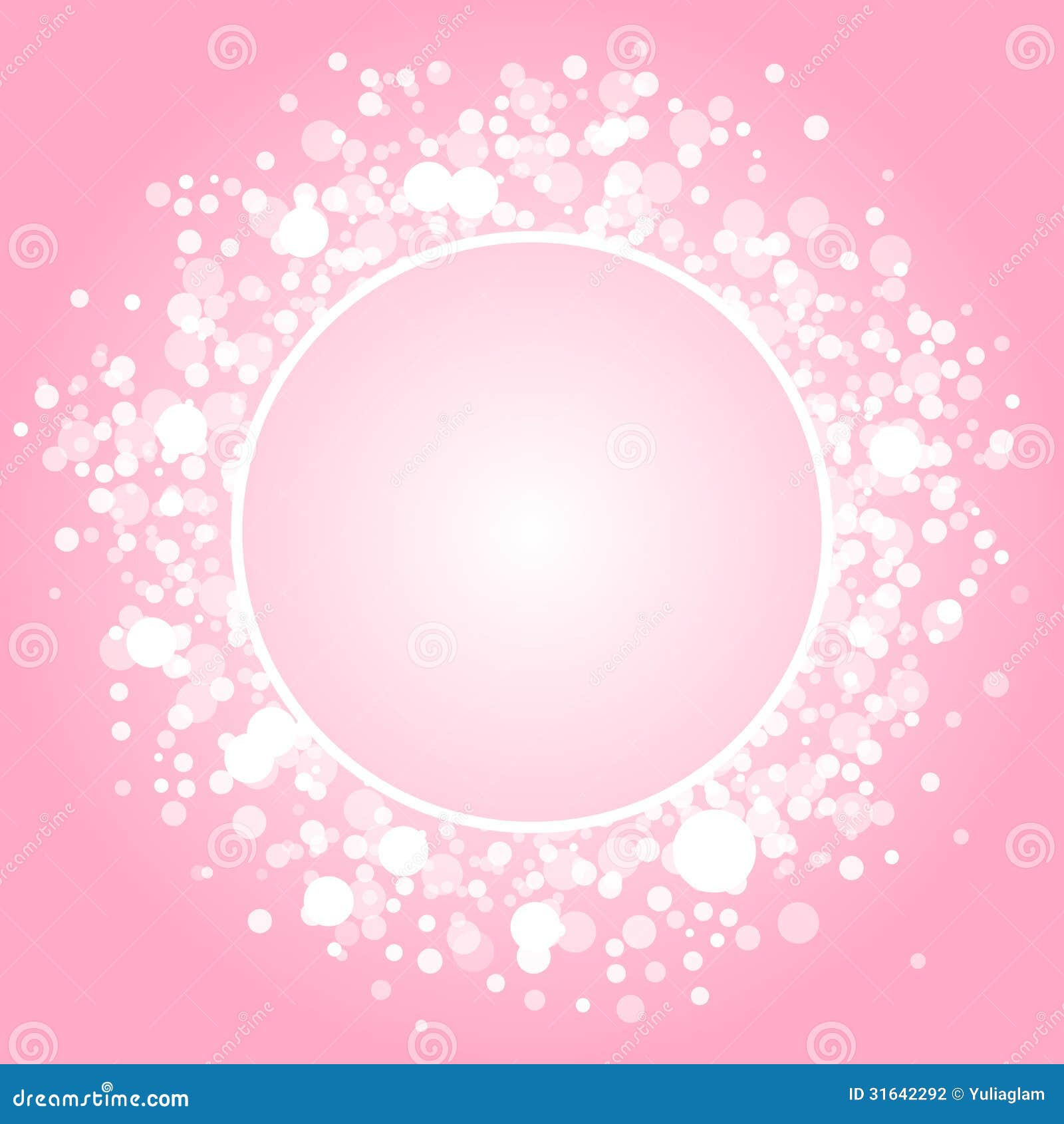 Pink frame stock vector. Illustration of backdrop, bright - 31642292