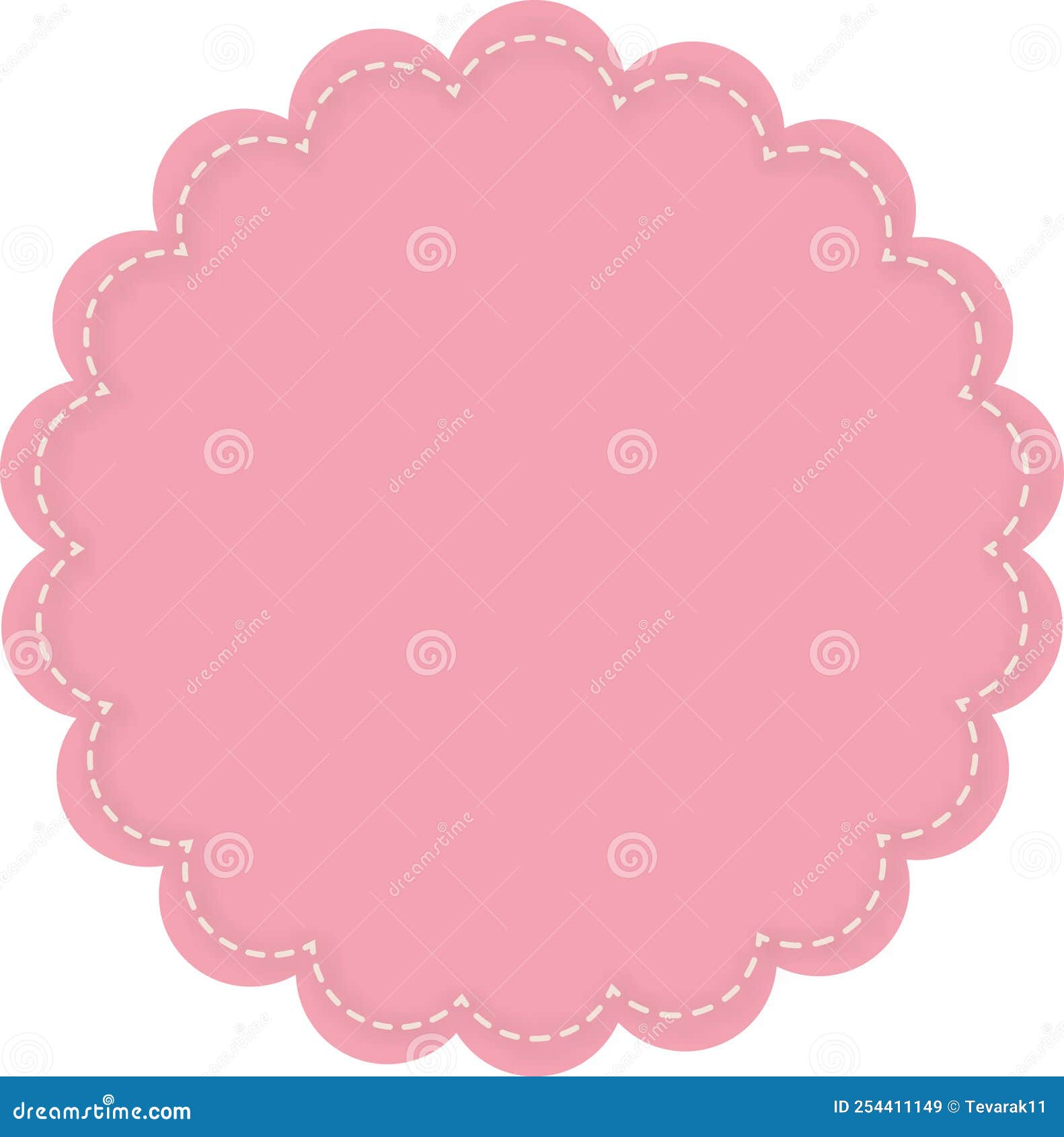 Pink Frame in Vintage Vector Illustration. EPS10 Stock Vector ...
