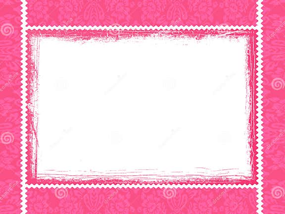 Pink framework stock illustration. Illustration of ornaments - 15110880