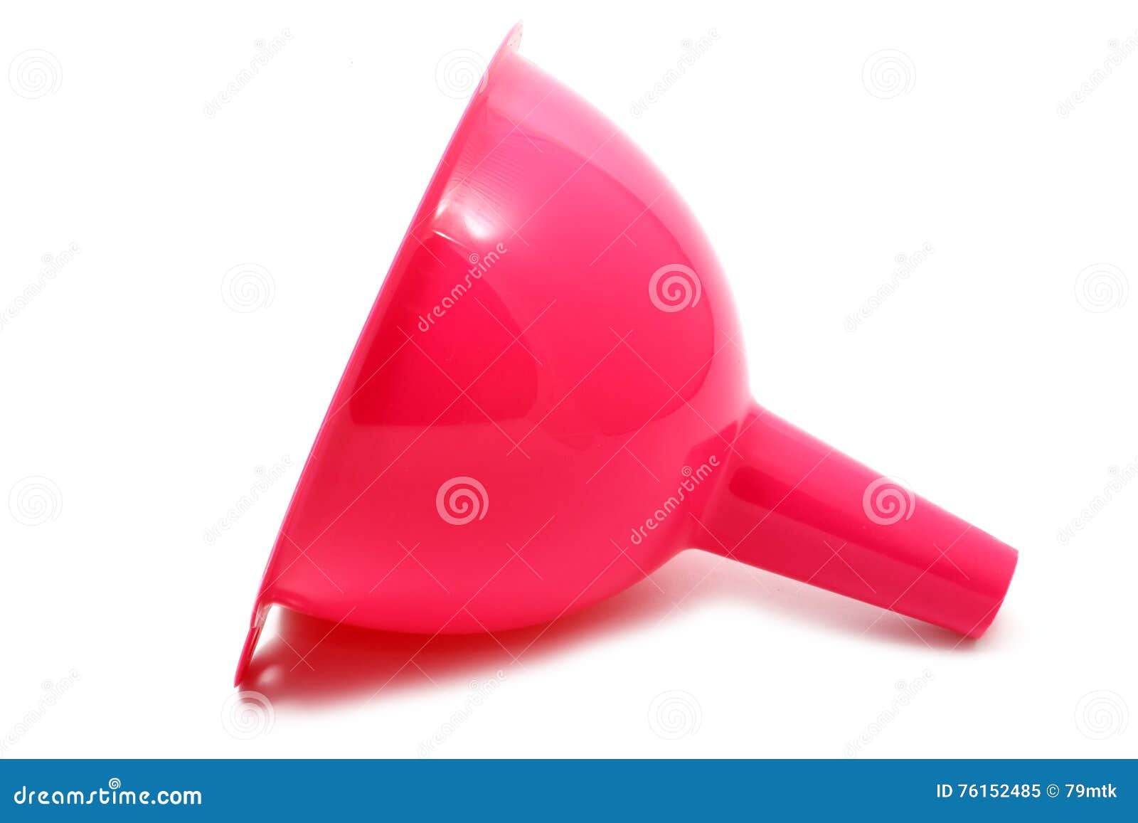 Pink funnel stock image. Image of funnel, color, background - 76152485
