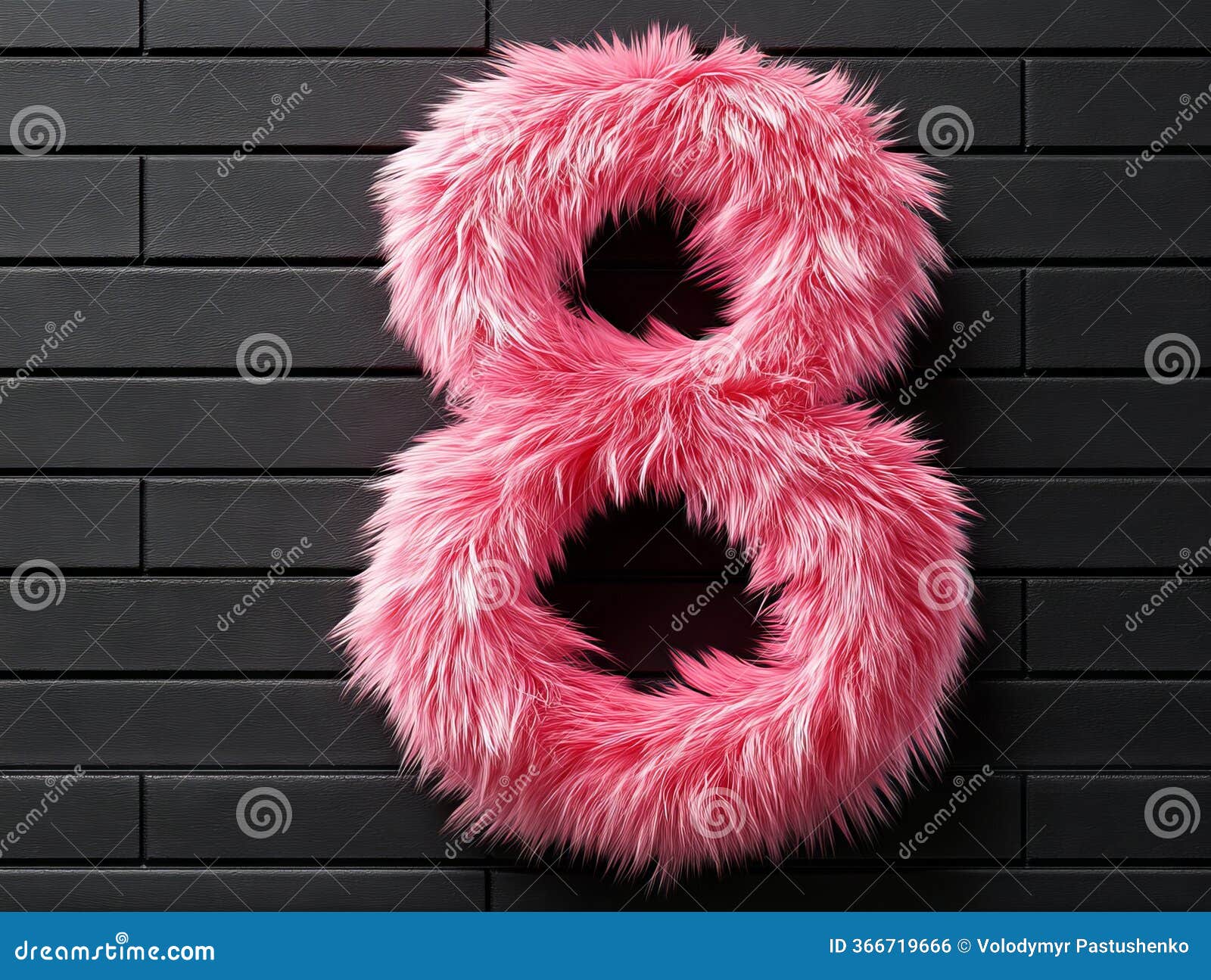 Pink Furry Creature With Oversized Sunglasses On A Pink Background ...