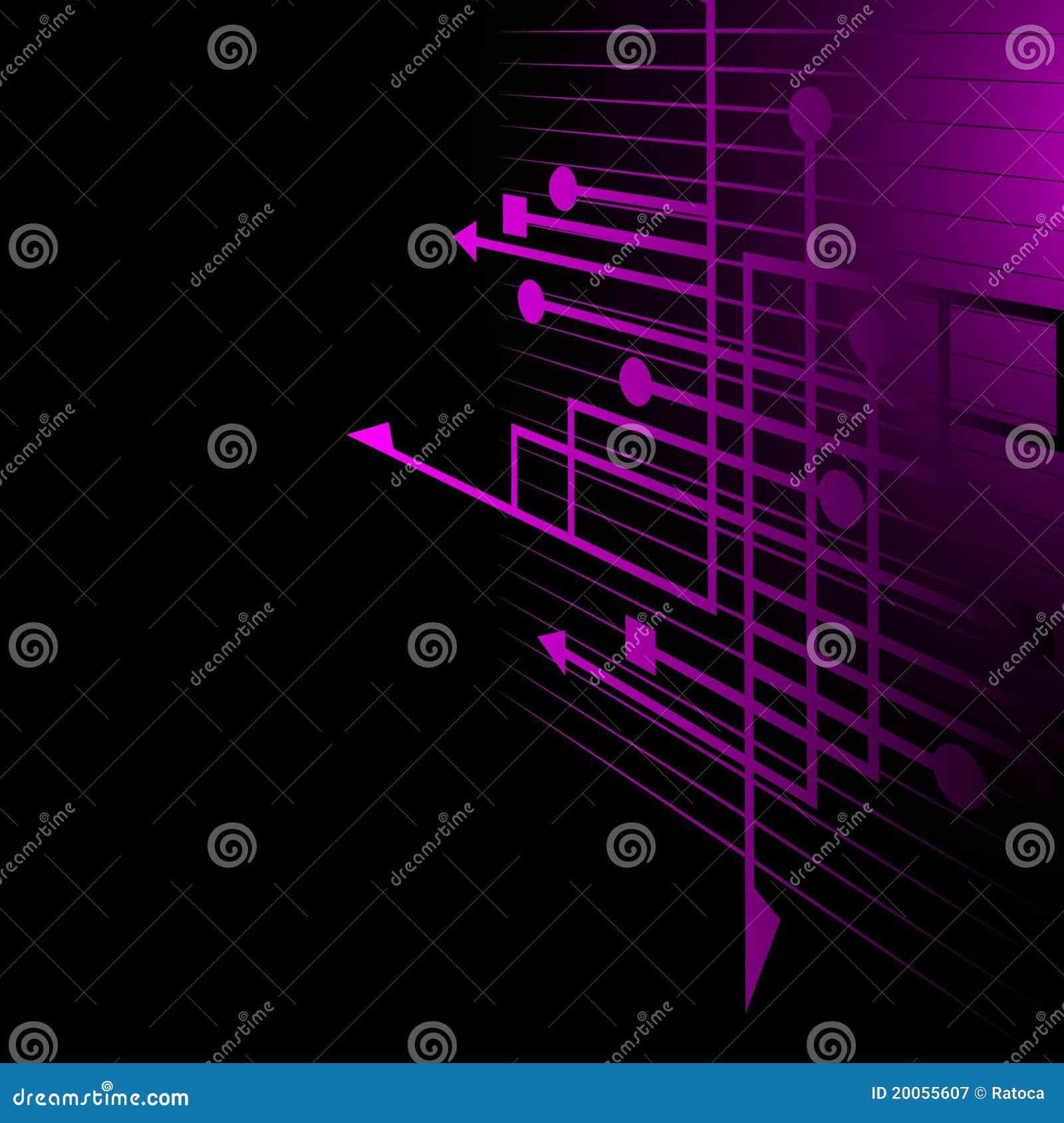 Pink future stock vector. Illustration of background - 20055607