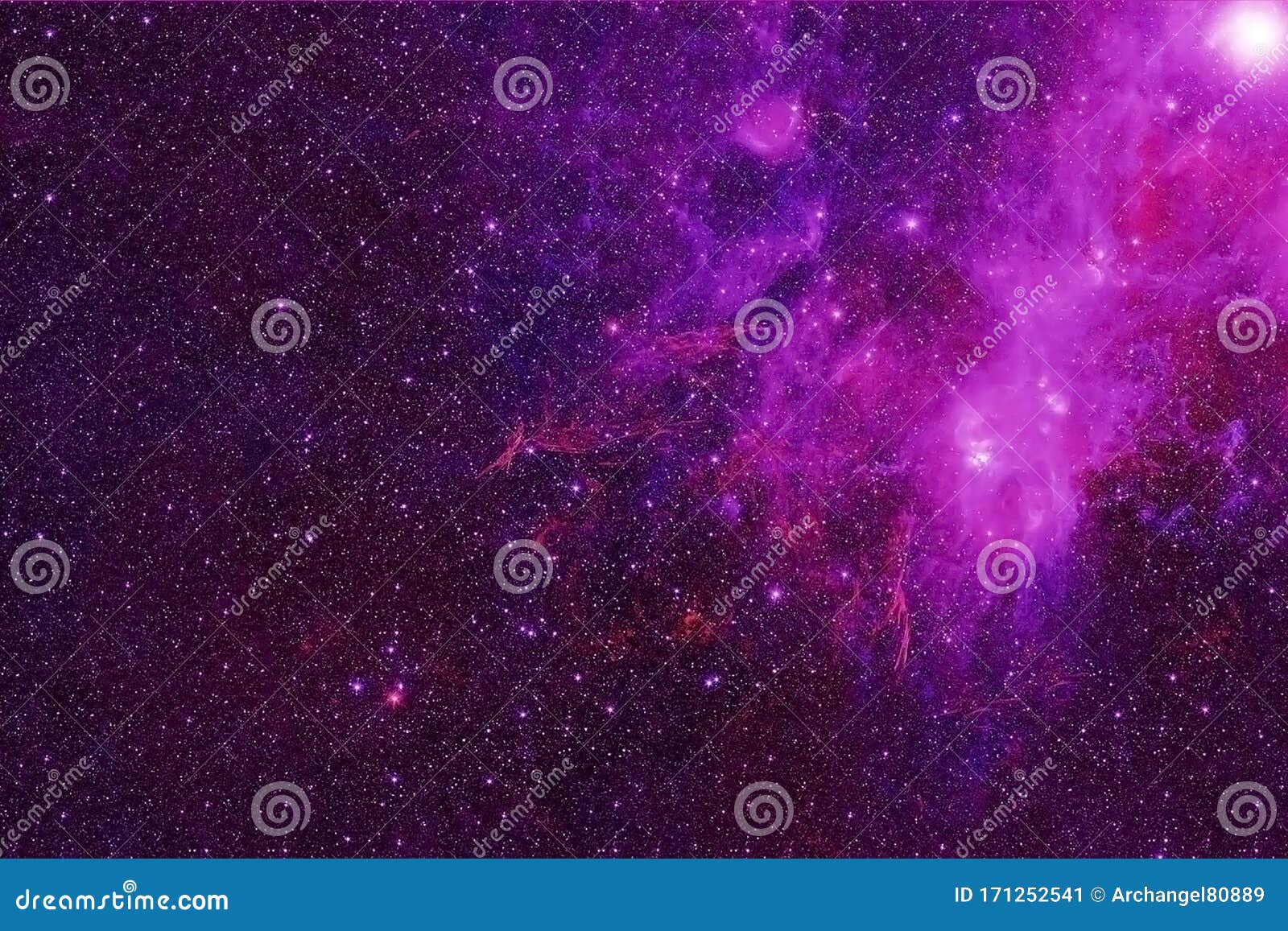 A Pink Galaxy in Deep Space. Elements of this Image Were Furnished by ...