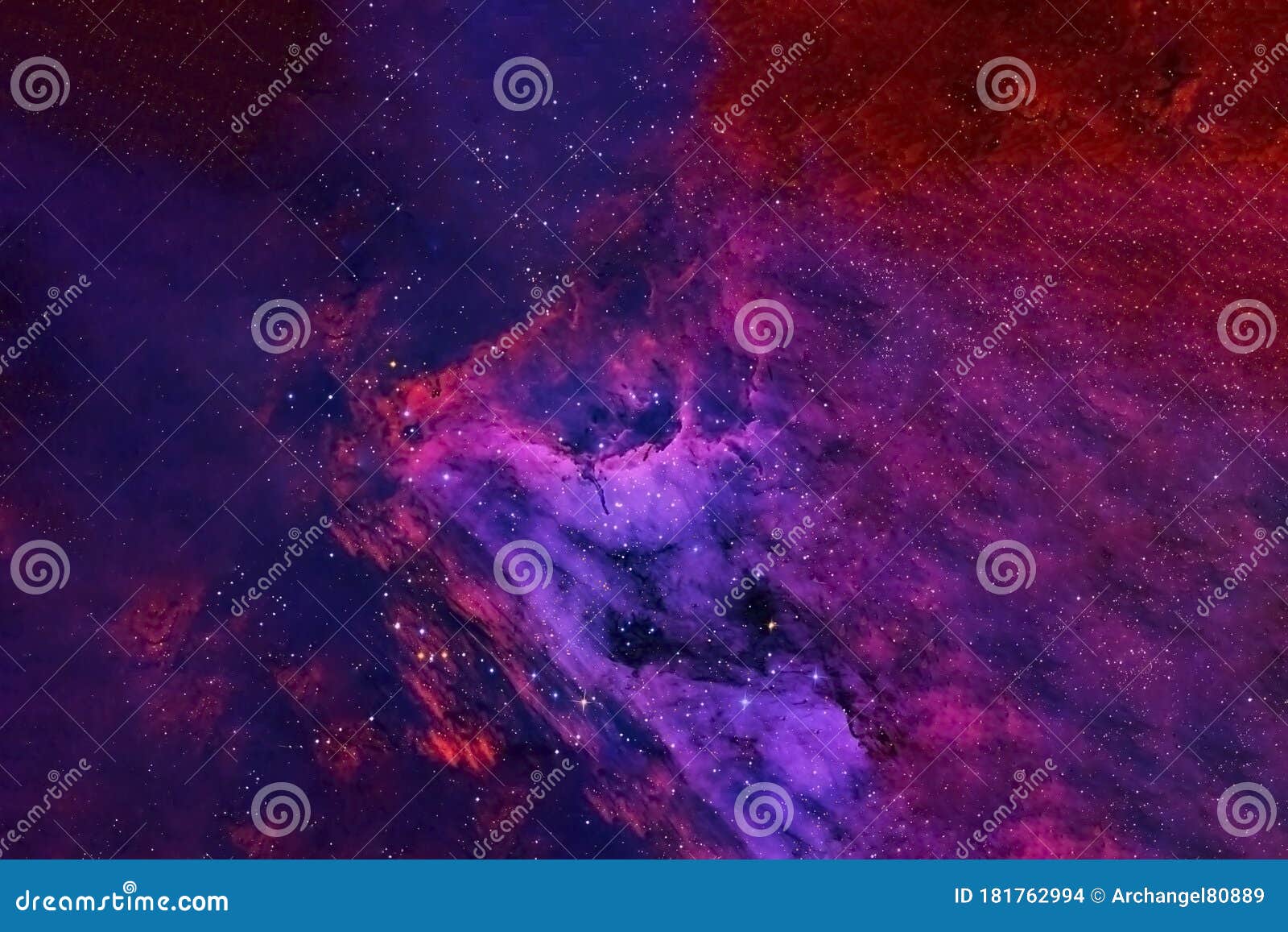 A Pink Galaxy in Deep Space. Elements of this Image Were Furnished by ...