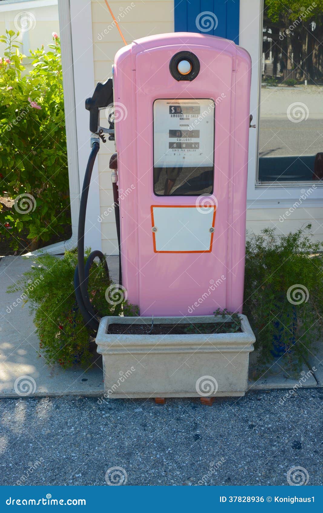 Pink gas pump stock photo. Image of fuel, lorry, vintage - 37828936