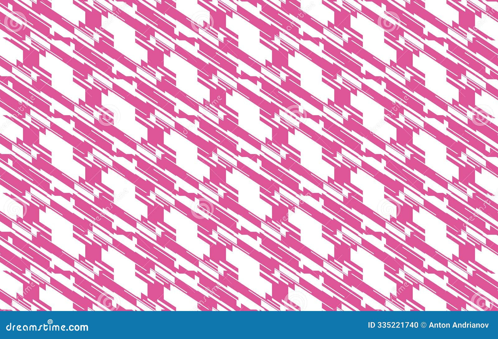 Pink Geometric Background. Seamless Texture Stock Illustration ...