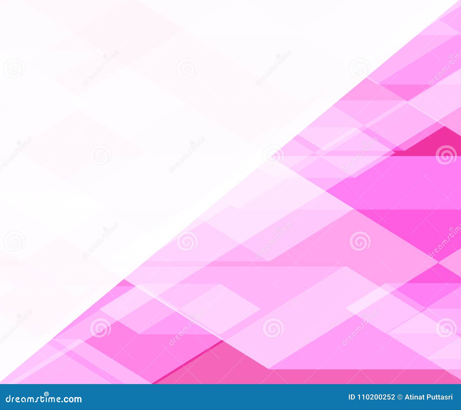 Pink Geometric Shape Abstract Background Vector Design For Business