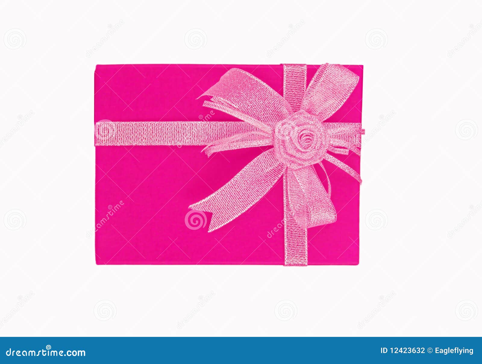 Pink gift box stock photo. Image of present, open, object - 12423632