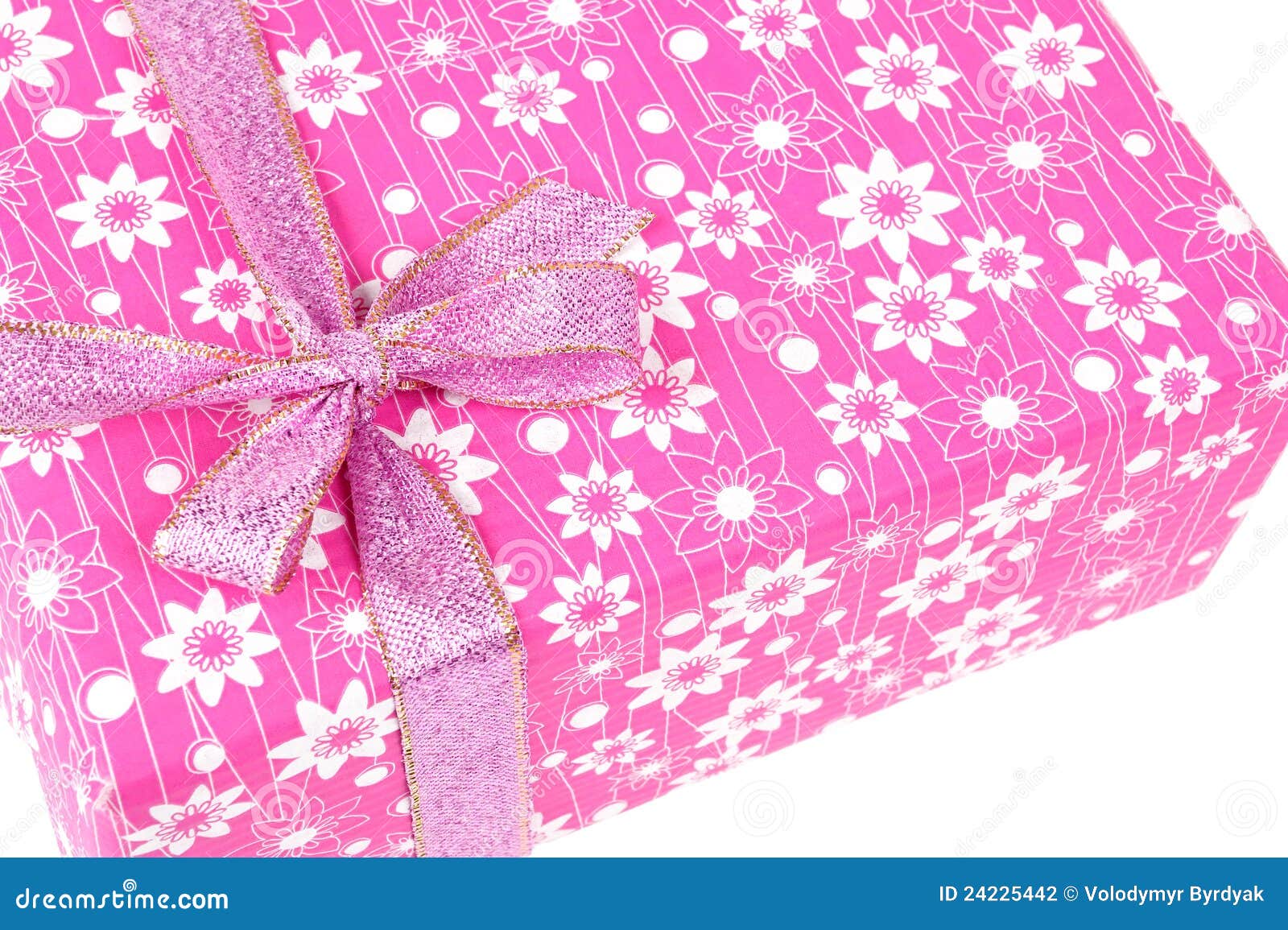 Pink gift box stock photo. Image of gift, decorative - 24225442