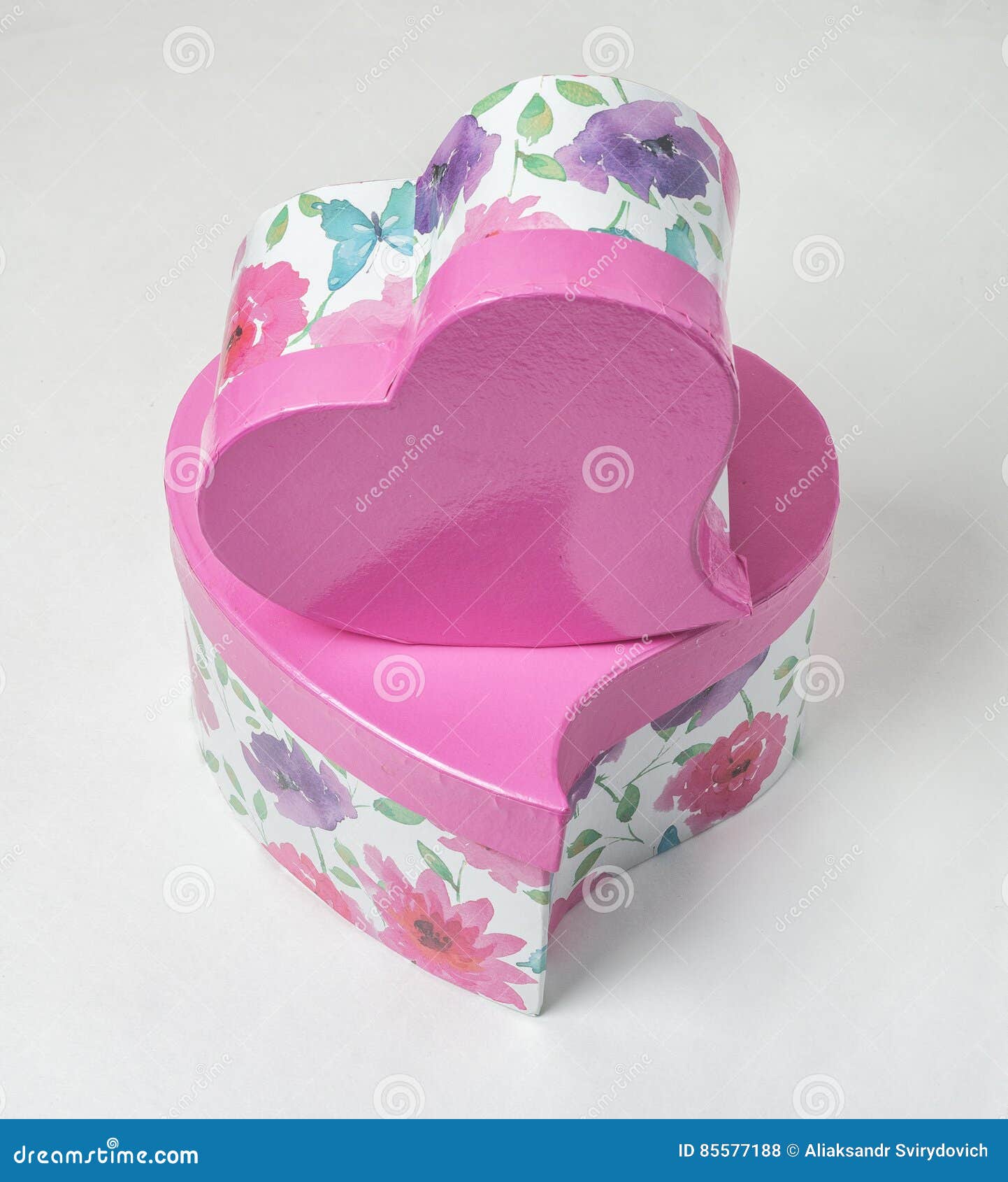 Pink gift box heart shaped stock photo. Image of sweet - 85577188