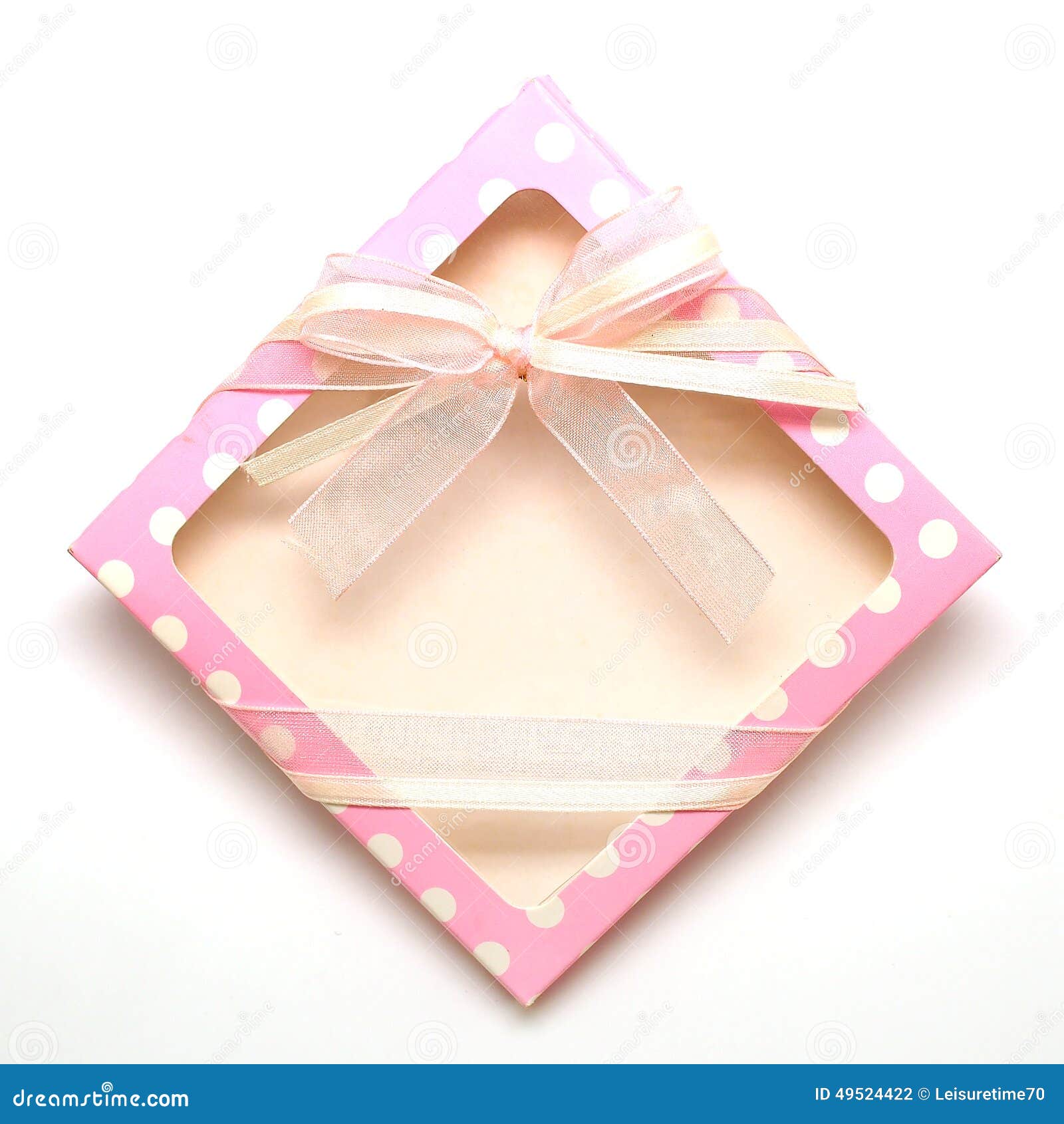 Pink gift box stock photo. Image of valentine, wedding - 49524422