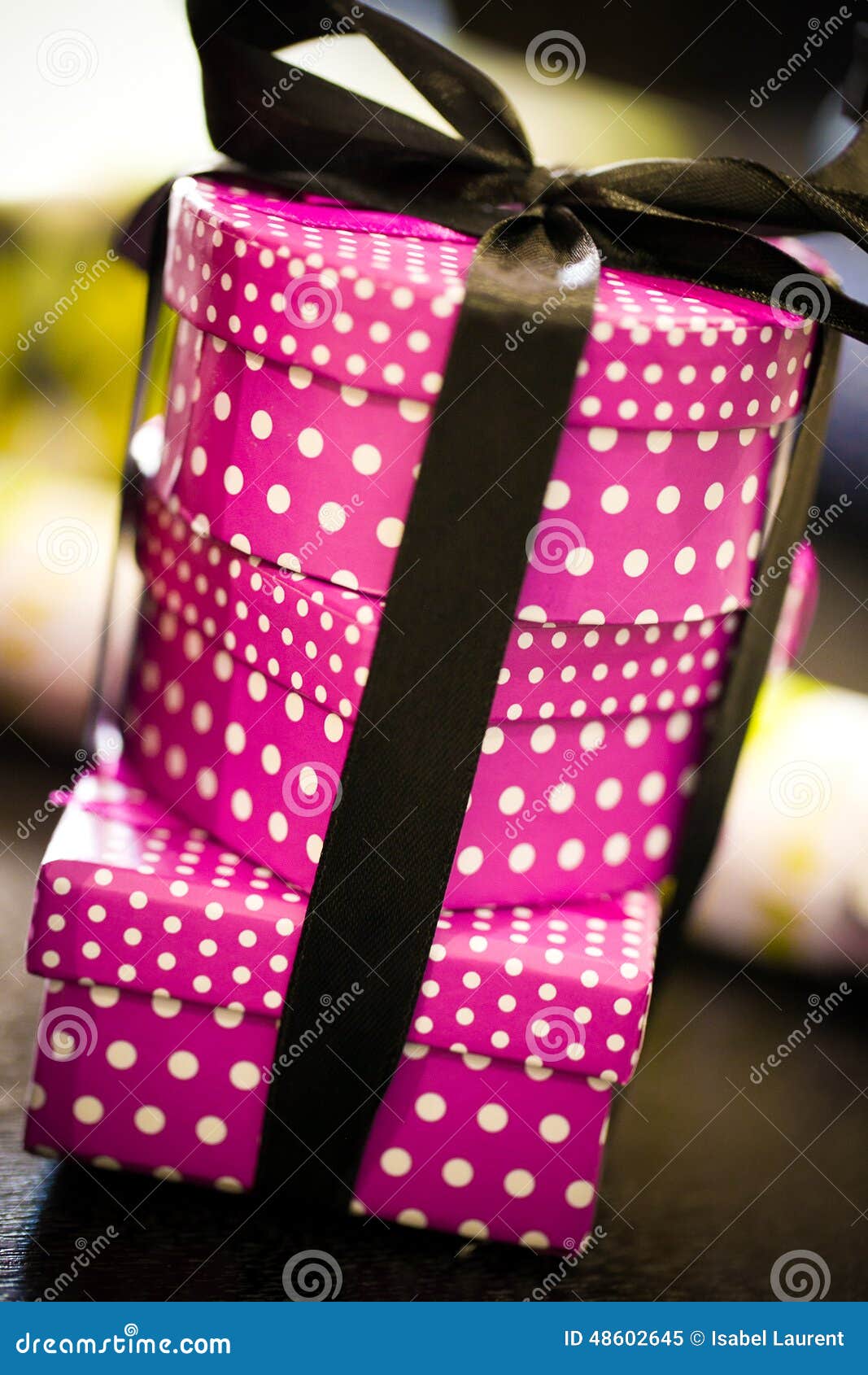 Pink Gift boxes stock image. Image of boxes, gift, present - 48602645
