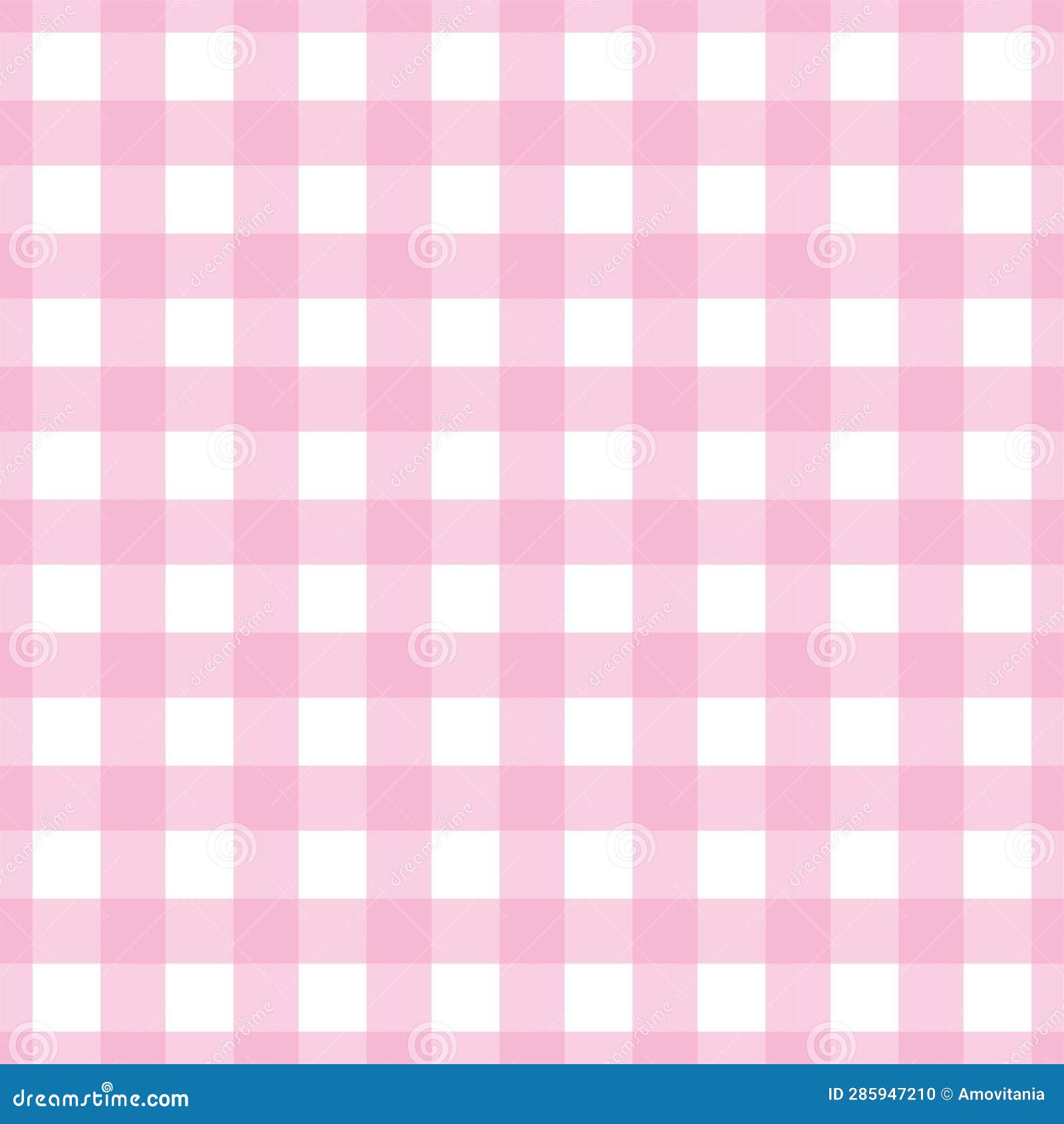 Pink Gingham Pattern for Dress Print or Table Cloth Stock Vector ...