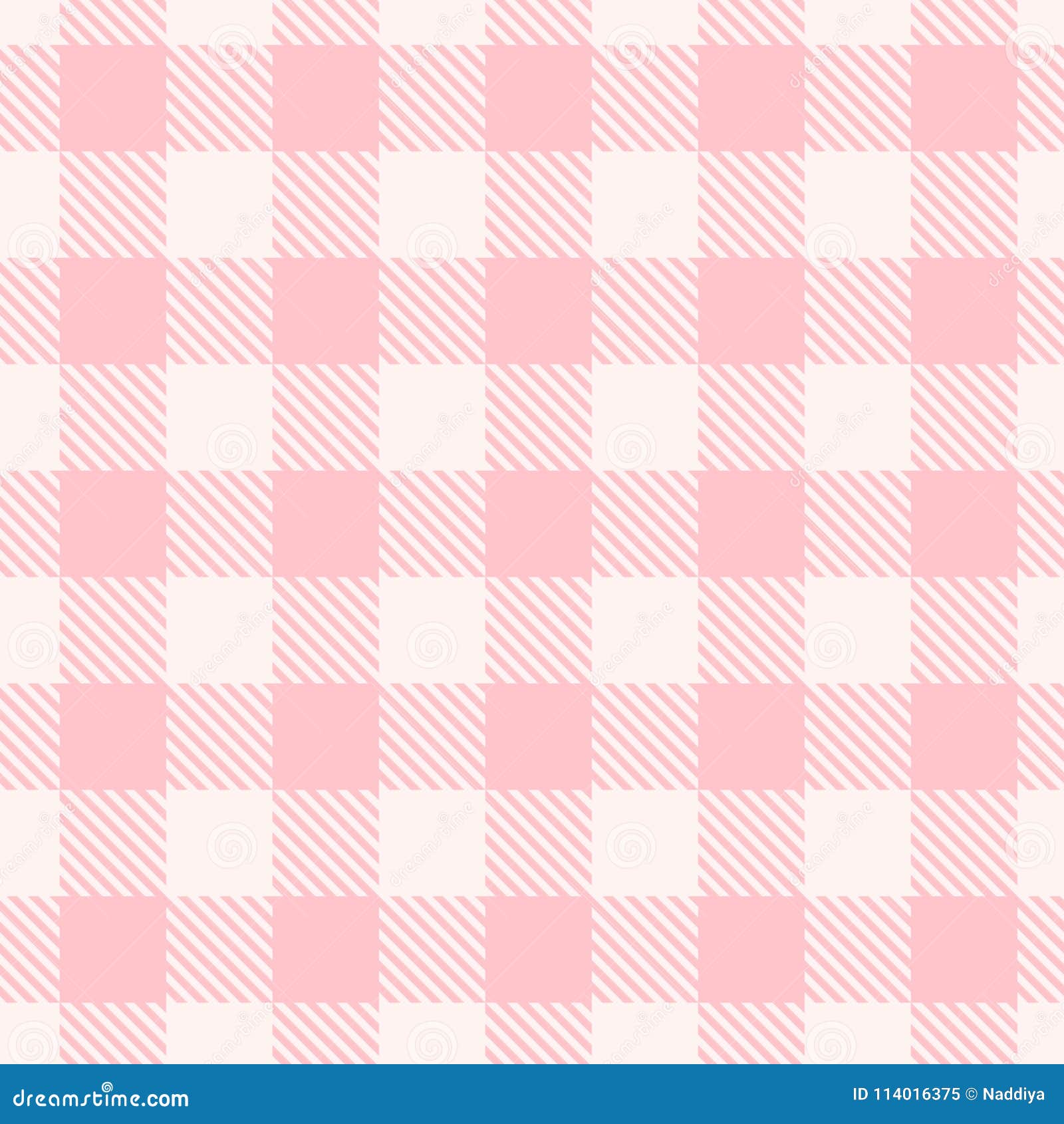 Pink Gingham Pattern. Vector Seamless Texture. Stock Vector ... Pink Gingham Pattern. Vector Seamless Texture. Stock Vector ...