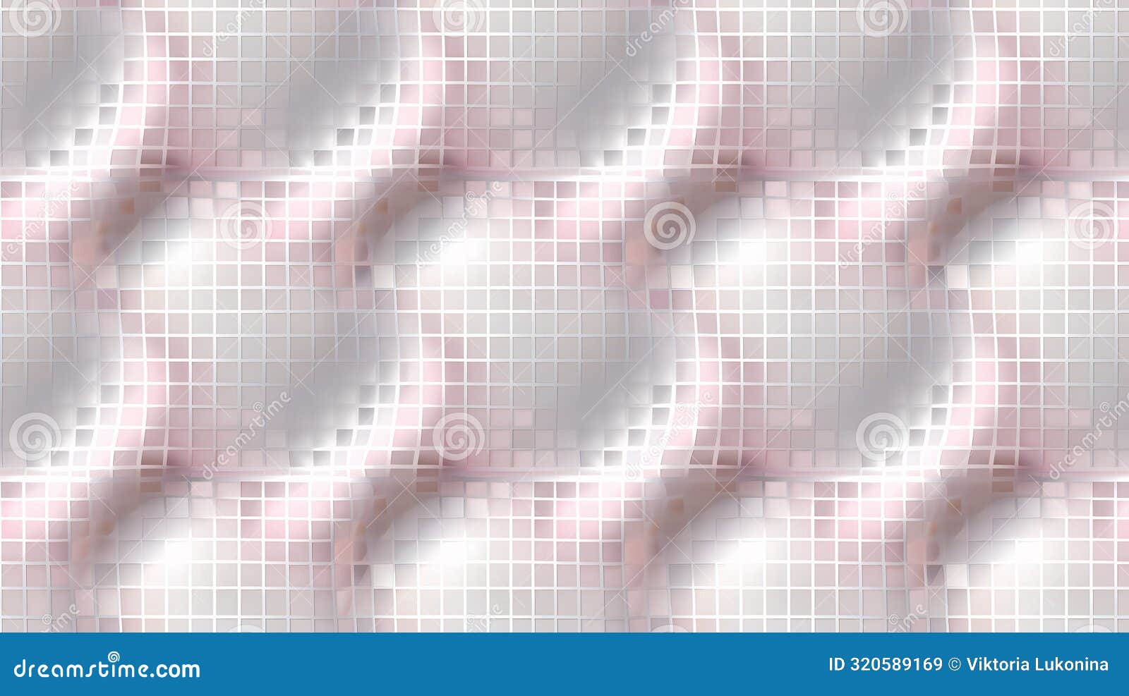 Pink Glass Tiles and Soft Waves Stock Image - Image of gradient, tiles ...