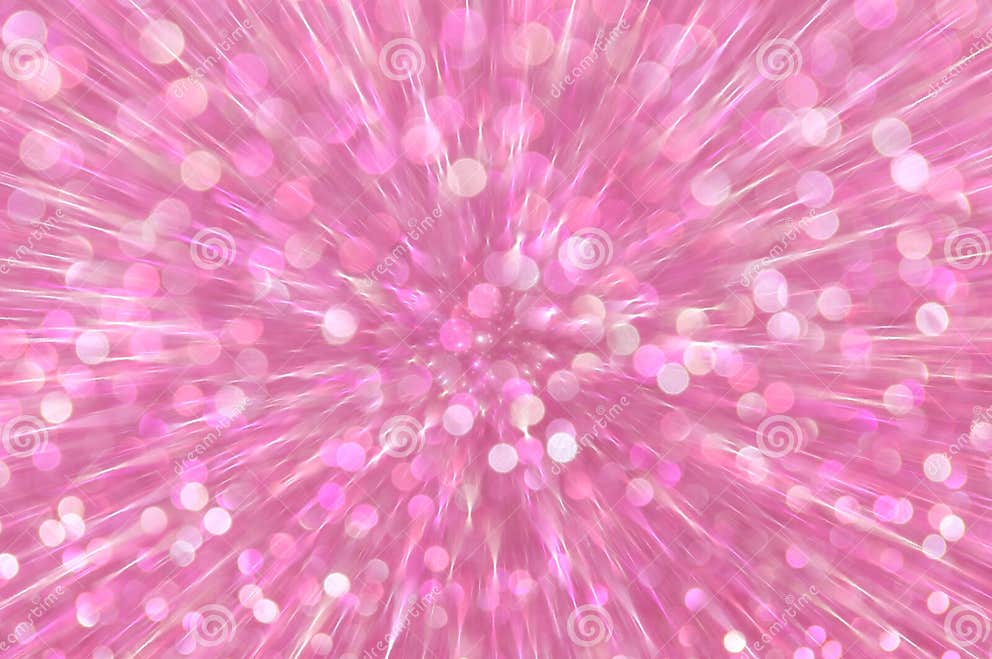 Pink Glitter Explosion Lights Abstract Background Stock Image - Image ...