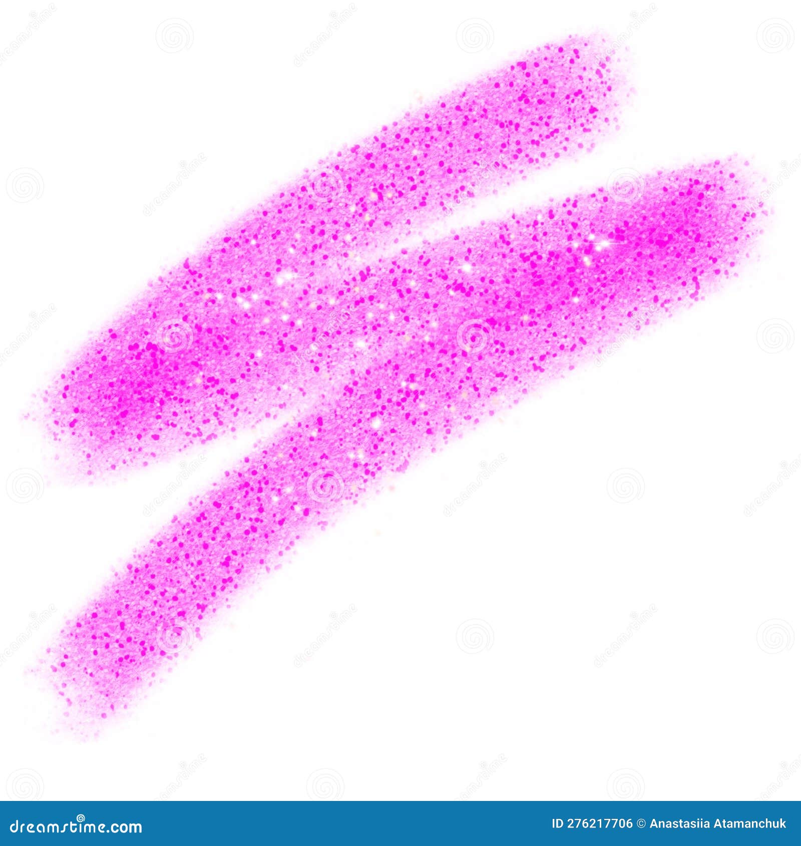 Pink Glitter Spot. Abstract Spot Pink Glitter Stock Illustration ...