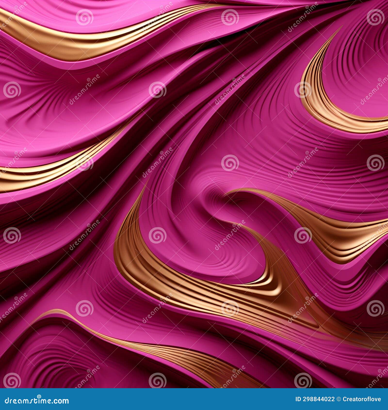 Pink and Golden Glossy Sticky Background Stock Illustration ...