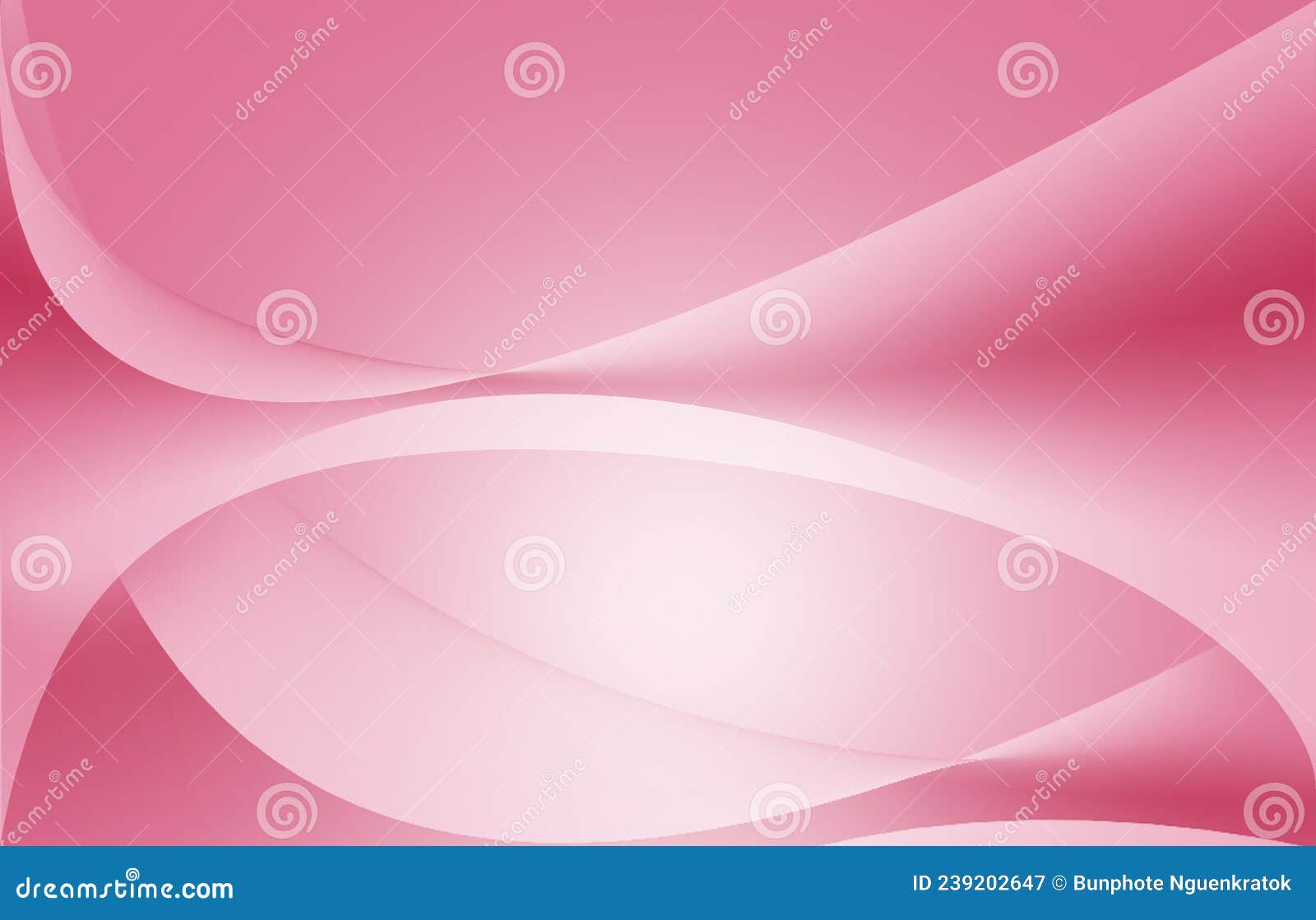 Pink Gradient or Shadow Abstract Background with Curved Pattern Graphic ...